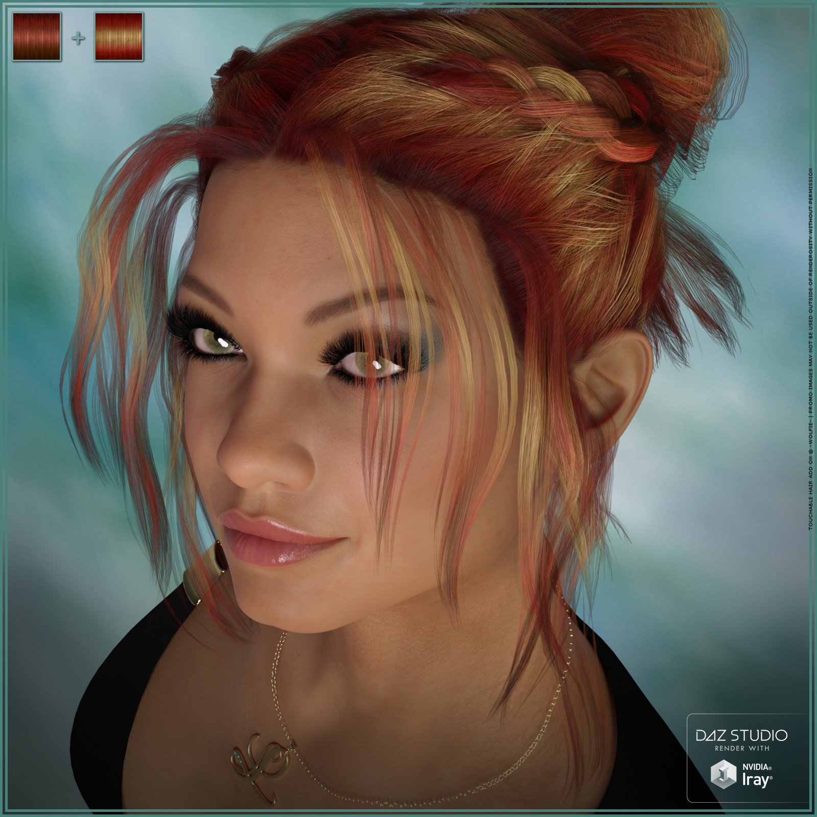 Touchable Layla | Daz 3D