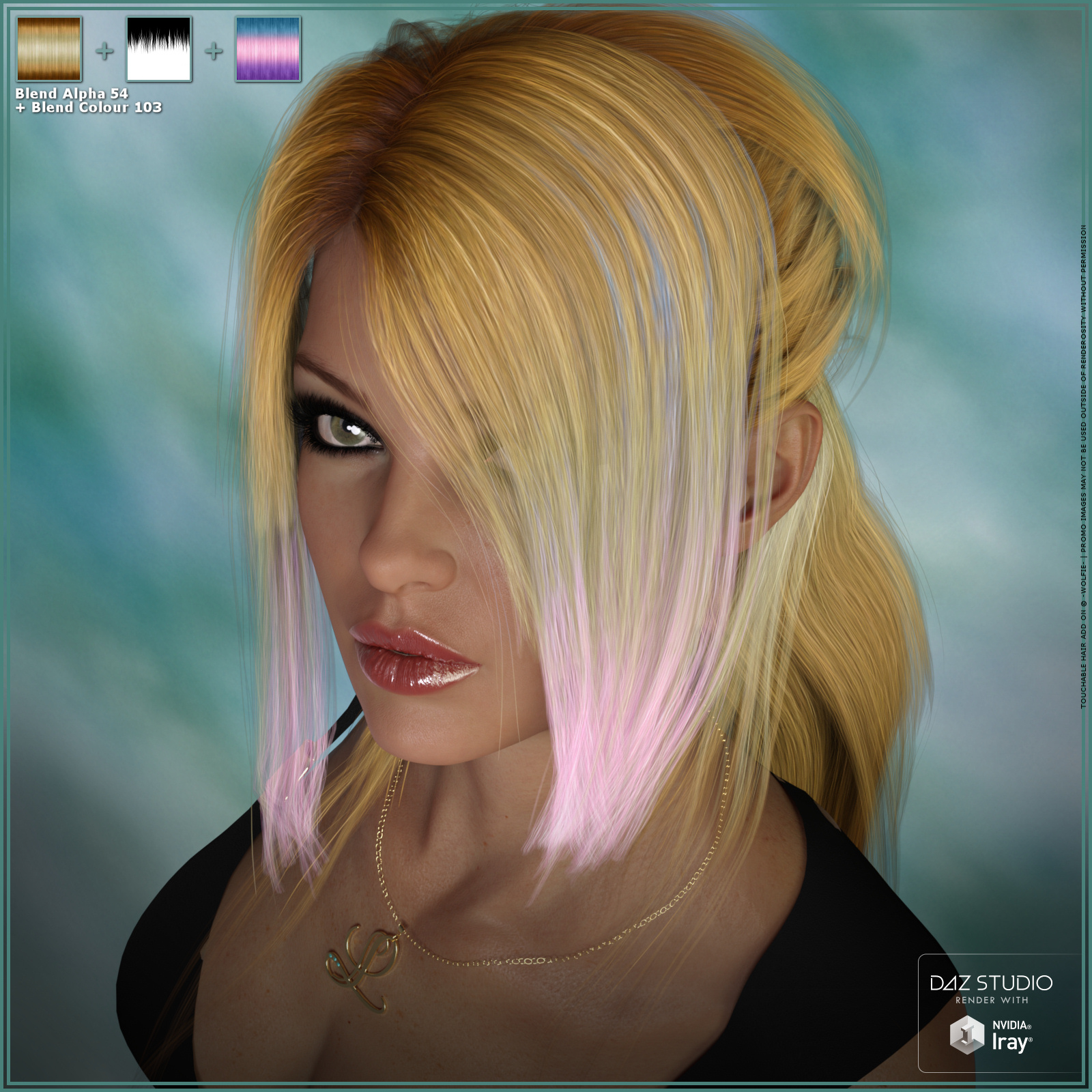 Touchable Leony | Daz 3D