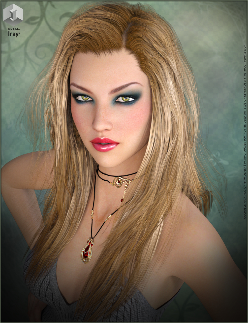 Touchable Leyton | Daz 3D