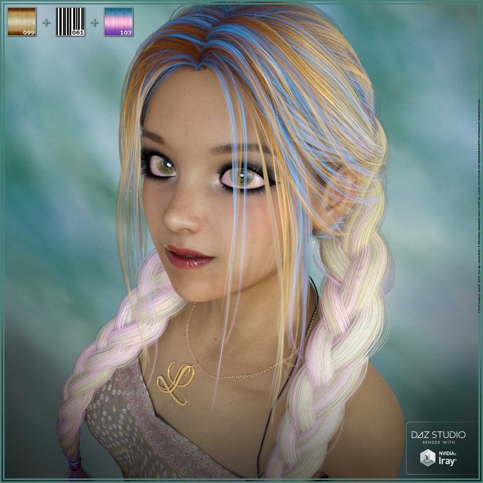 Touchable Lori | Daz 3D