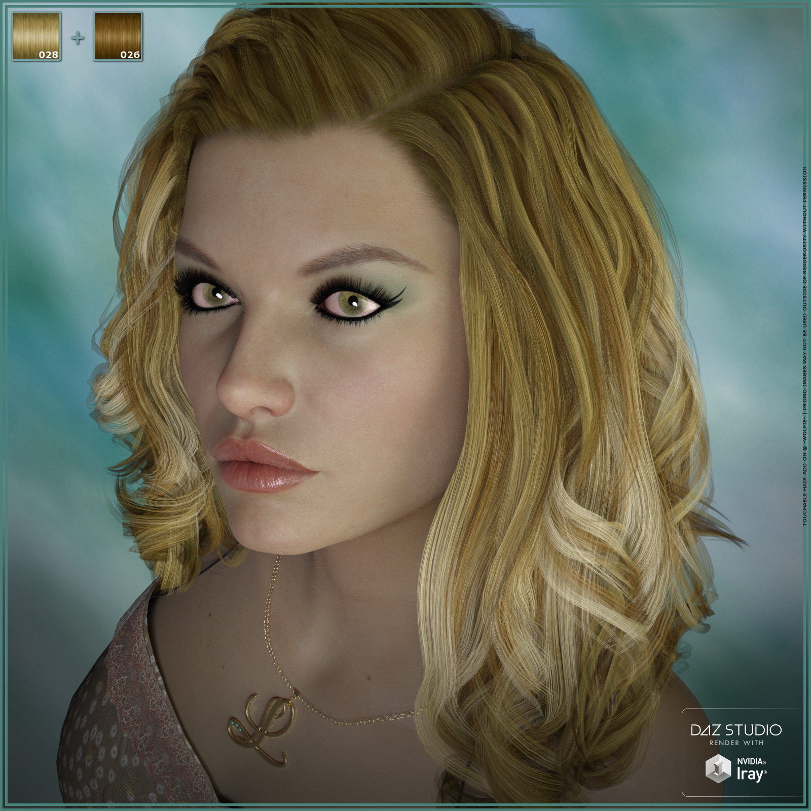 Touchable Louise | Daz 3D