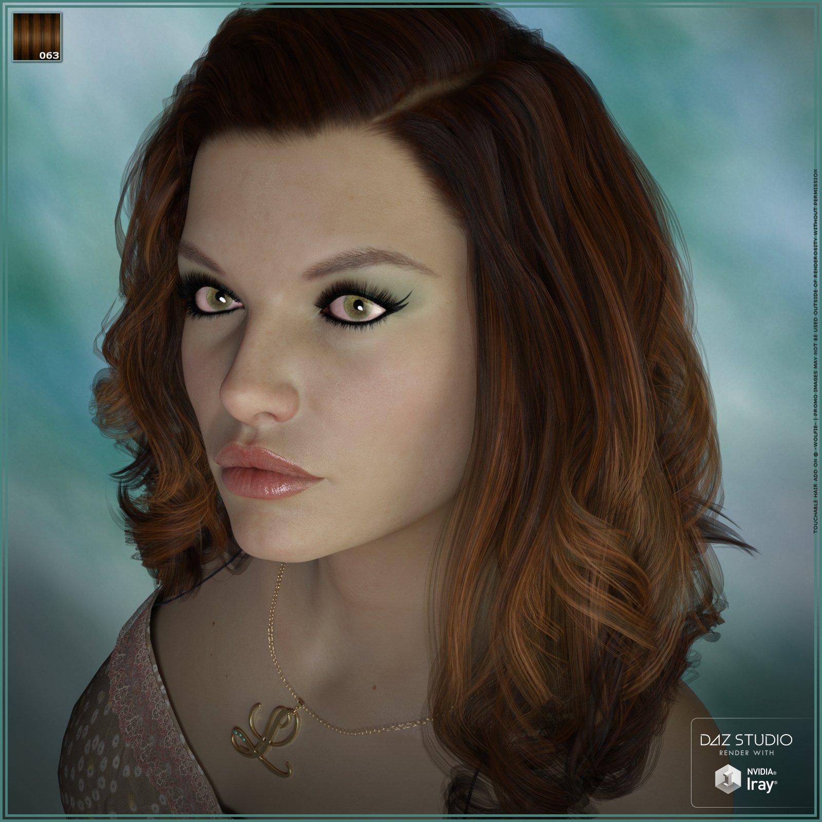 Touchable Louise | Daz 3D