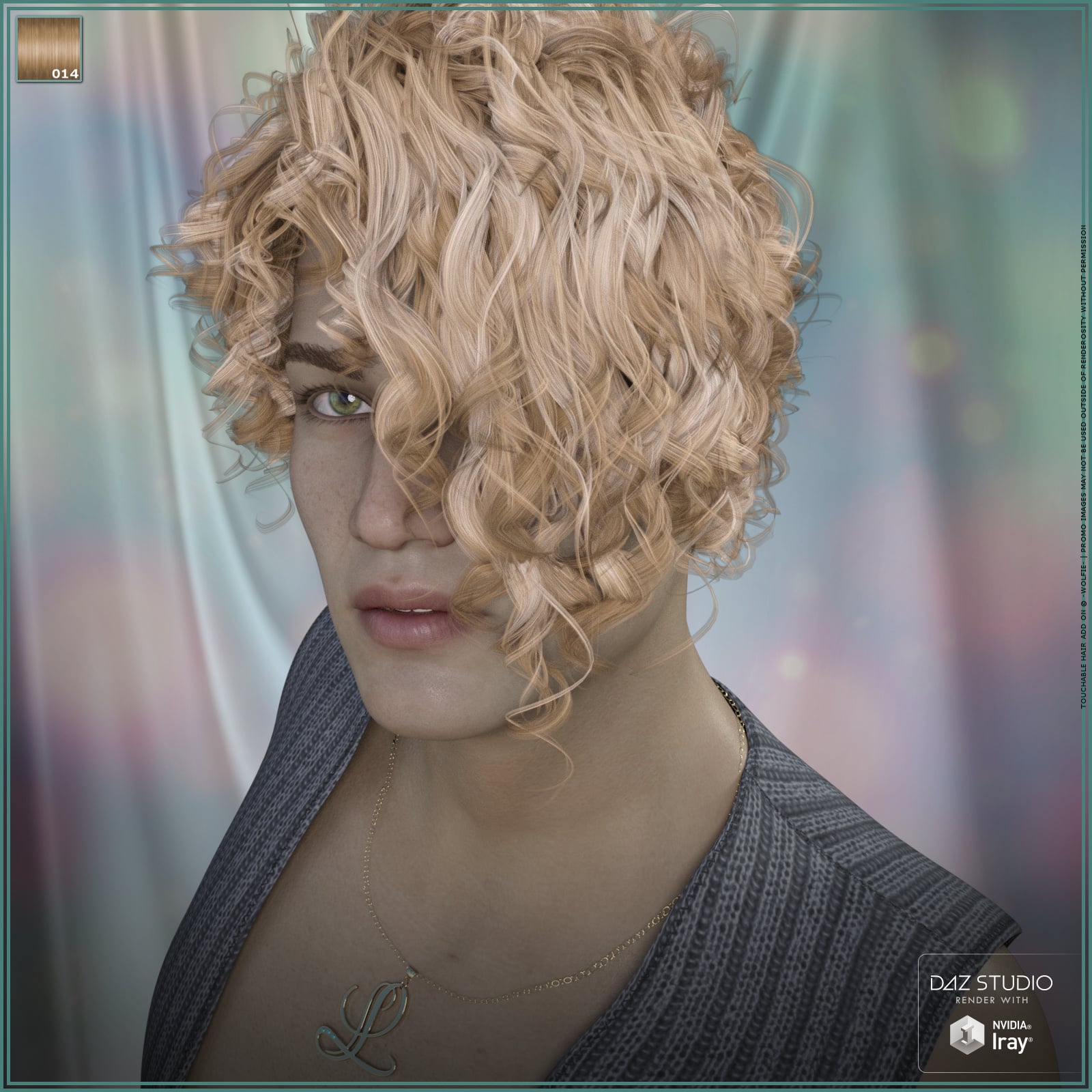 Touchable Luc | Daz 3D