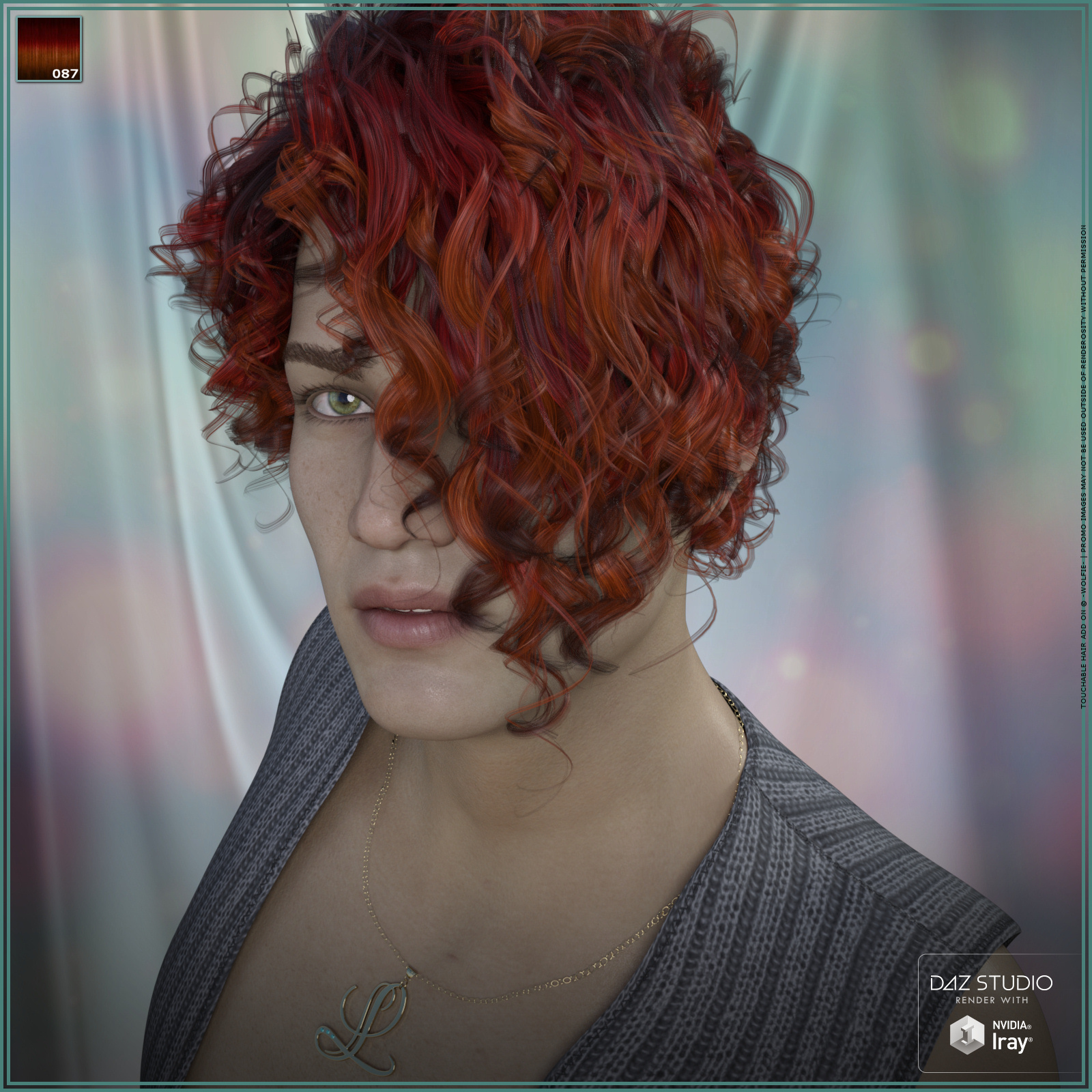 Touchable Luc | Daz 3D