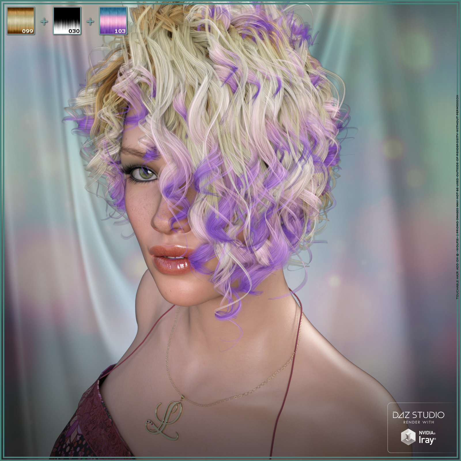 Touchable Luc | Daz 3D