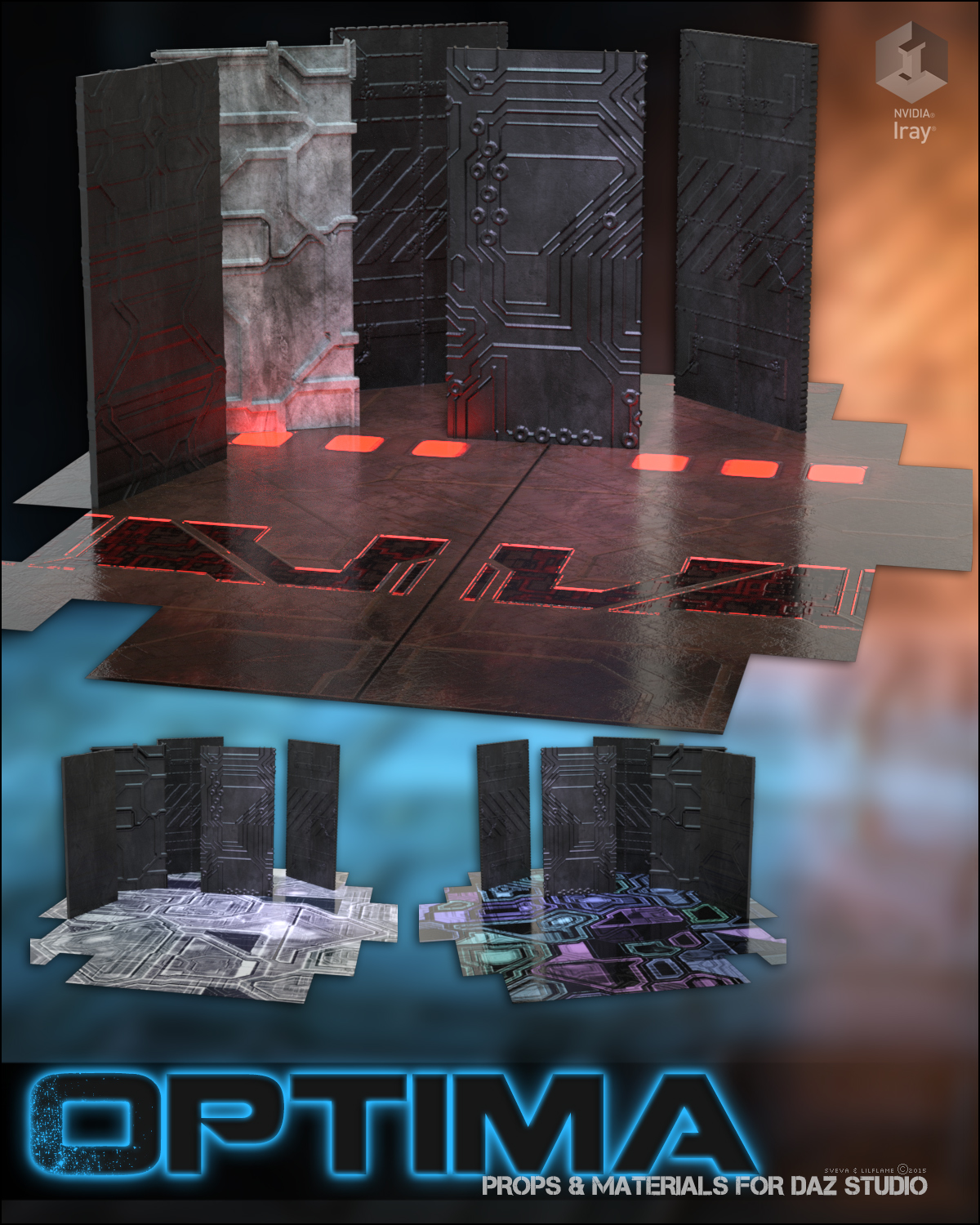 Optima Floors and Panels Daz Studio | Daz 3D