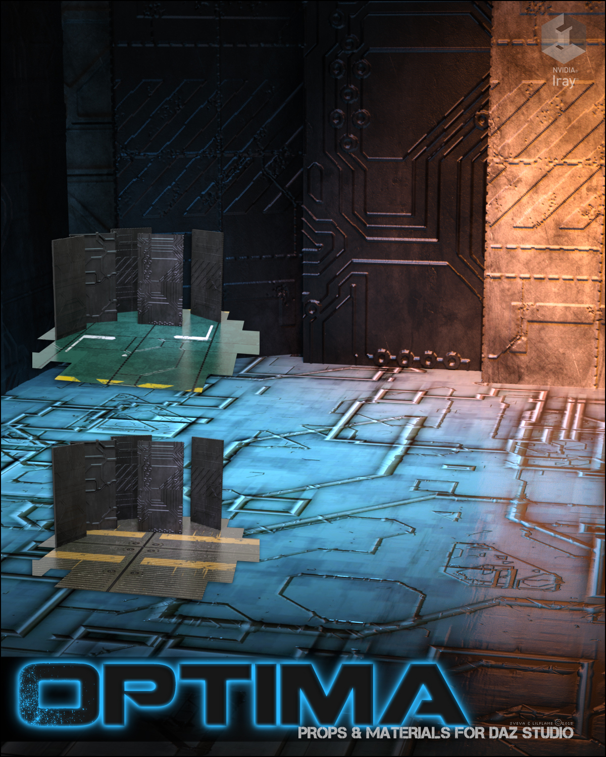 Optima Floors and Panels Daz Studio | Daz 3D