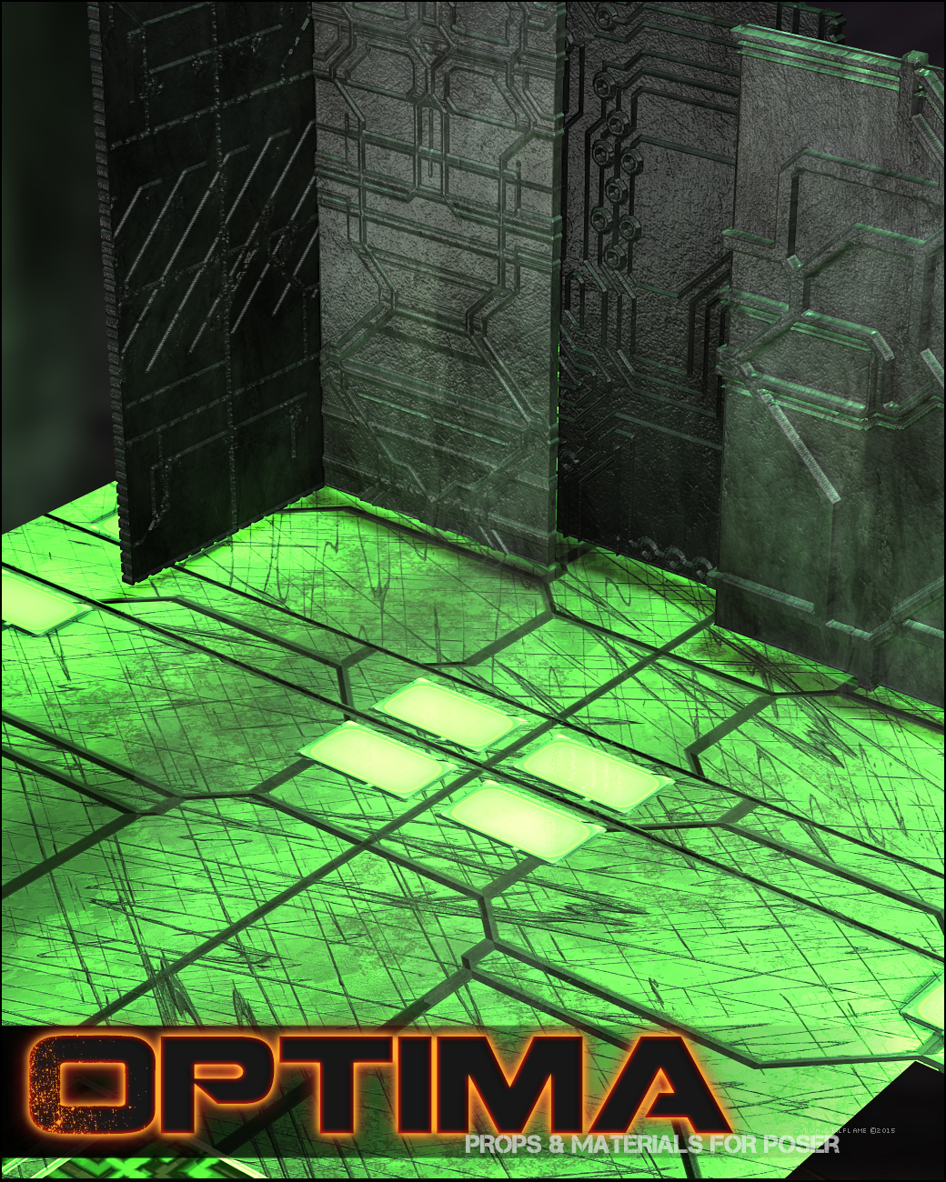 Optima Floors and Panels Poser | Daz 3D