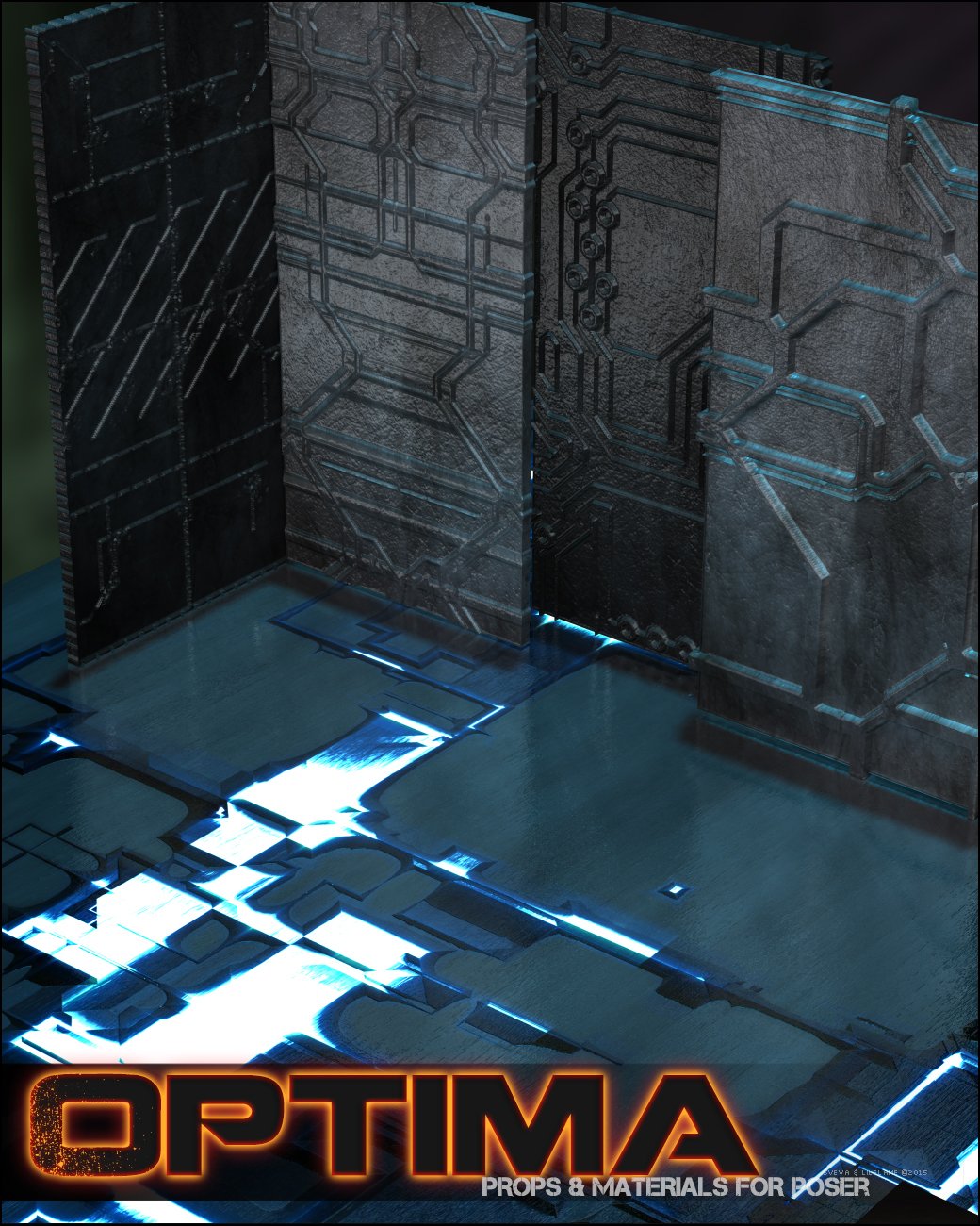 Optima Floors and Panels Poser | Daz 3D