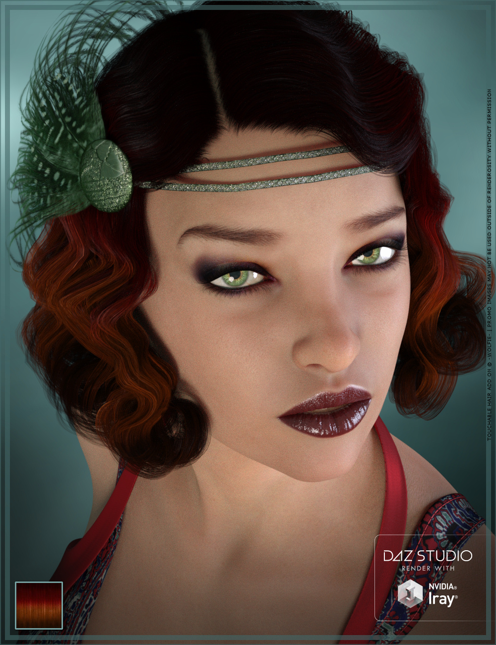 Touchable Zarah | Daz 3D