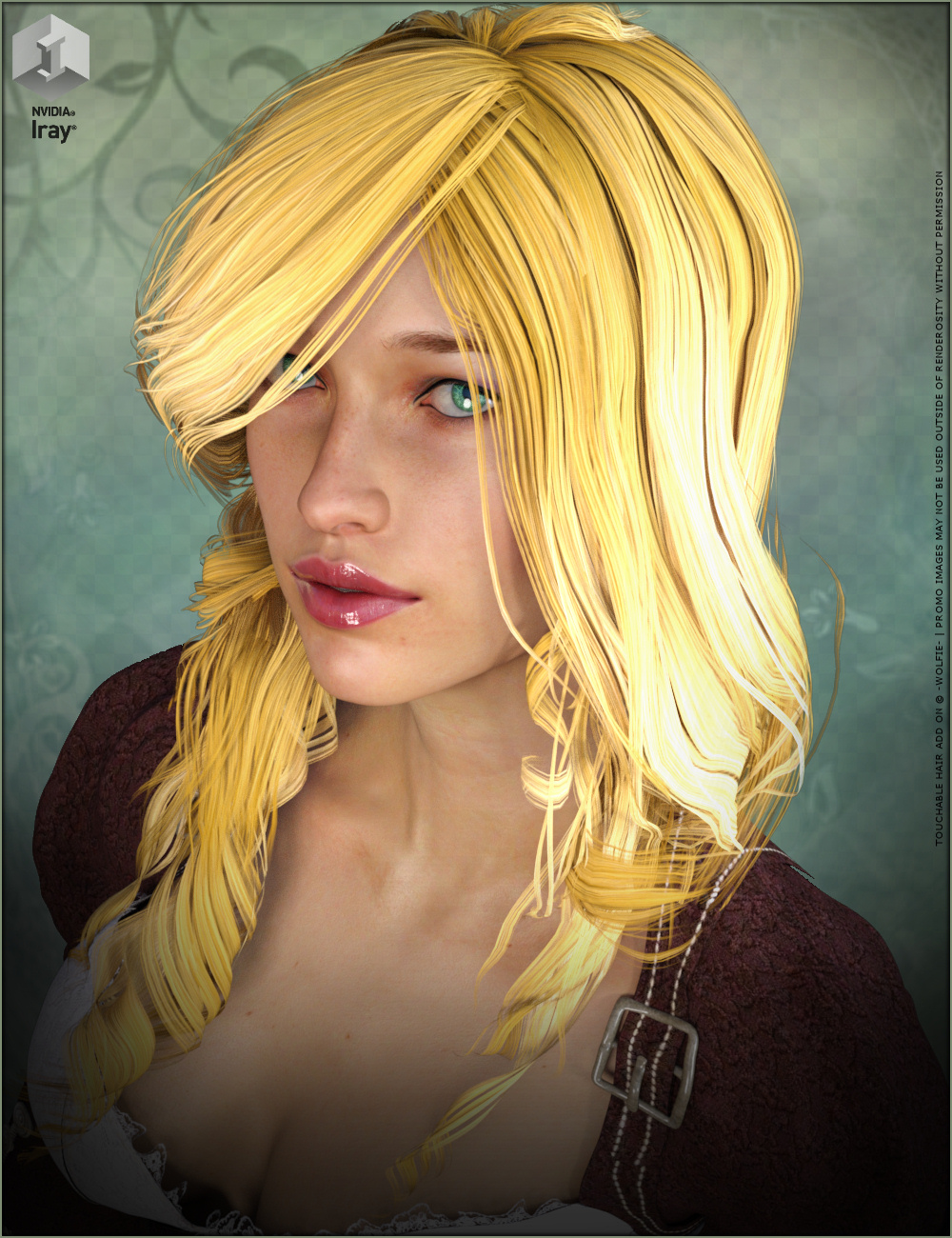 Touchable Suzan | Daz 3D