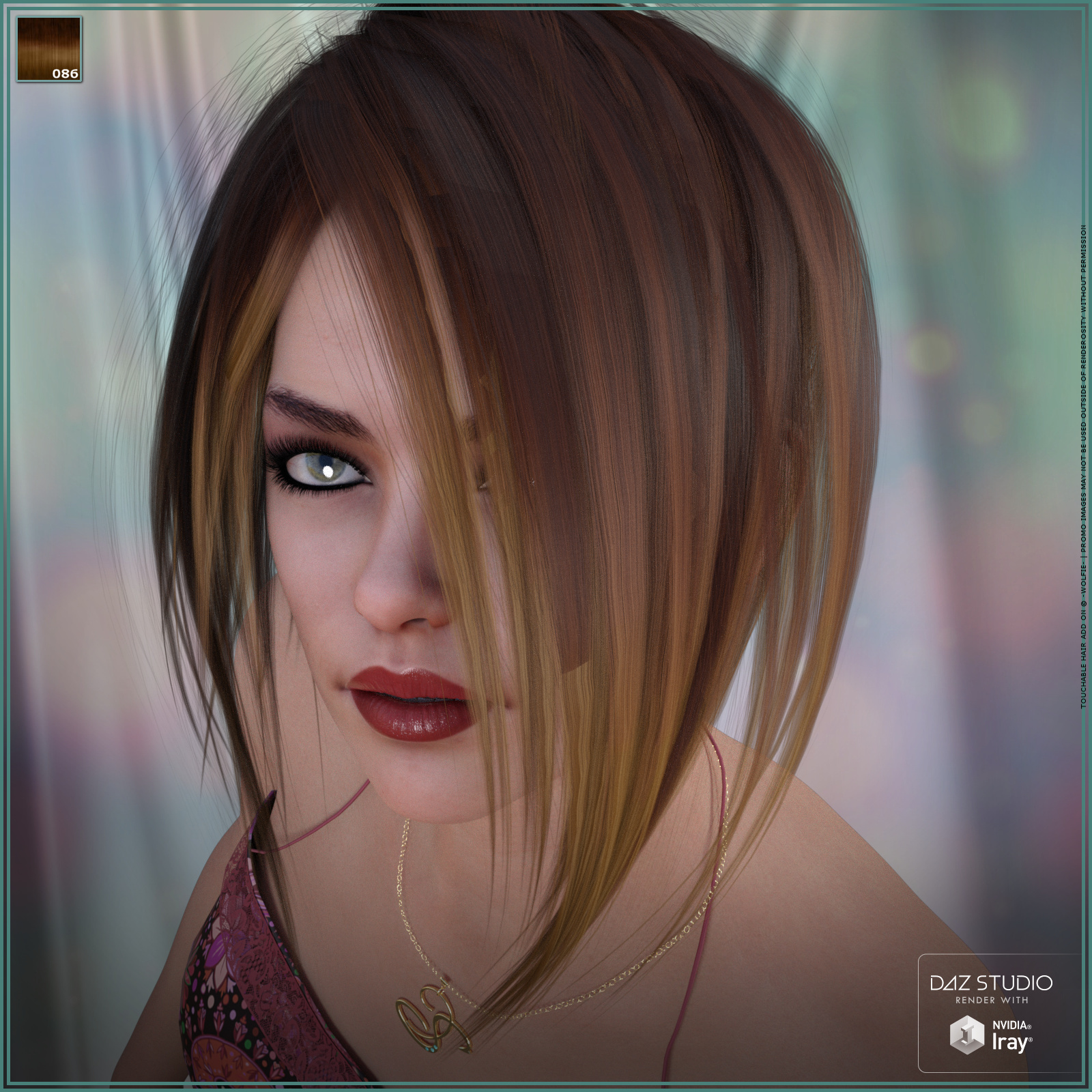 Touchable Sultry Bun | Daz 3D