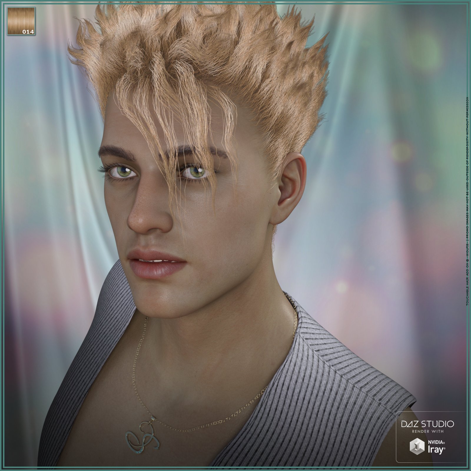 Touchable Spiky | Daz 3D
