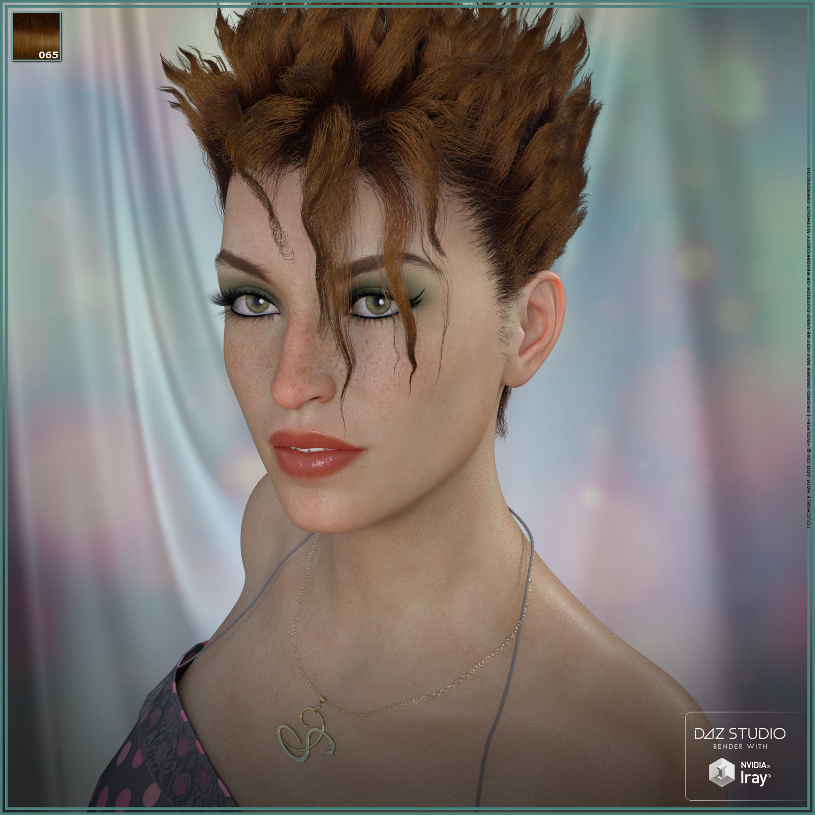 Touchable Spiky | Daz 3D