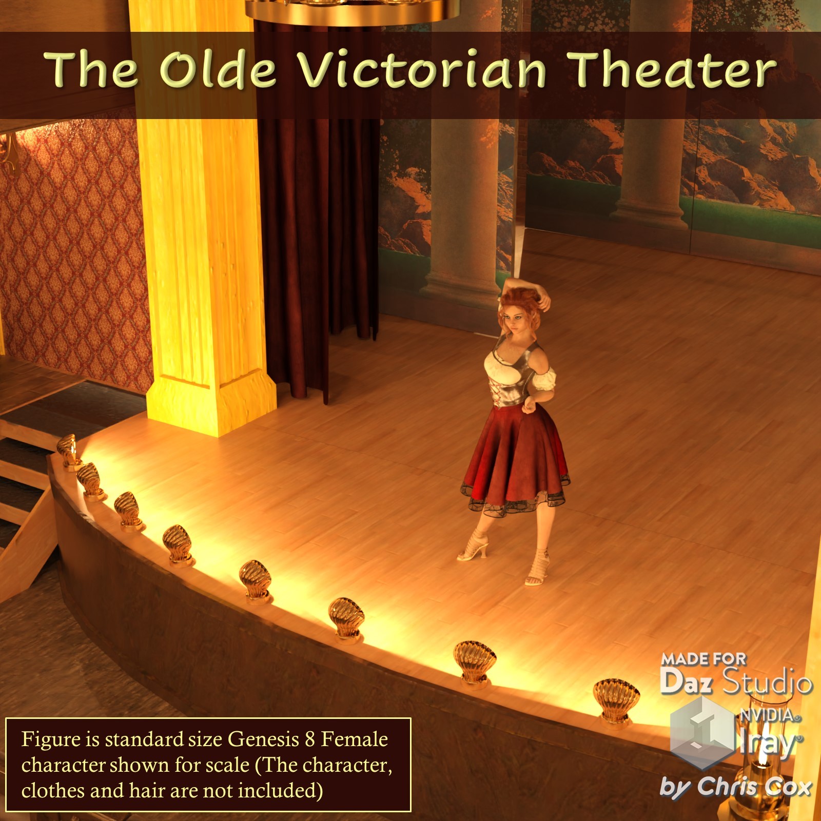 The Olde Victorian Theater | Daz 3D