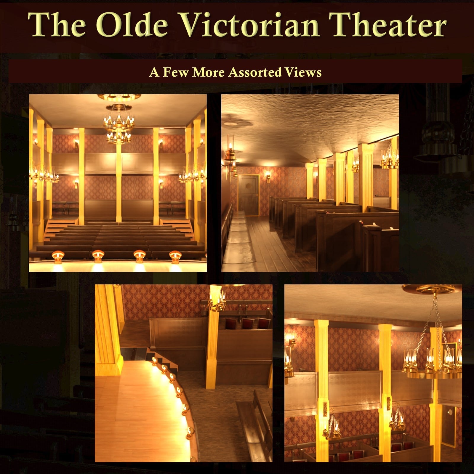 The Olde Victorian Theater | Daz 3D