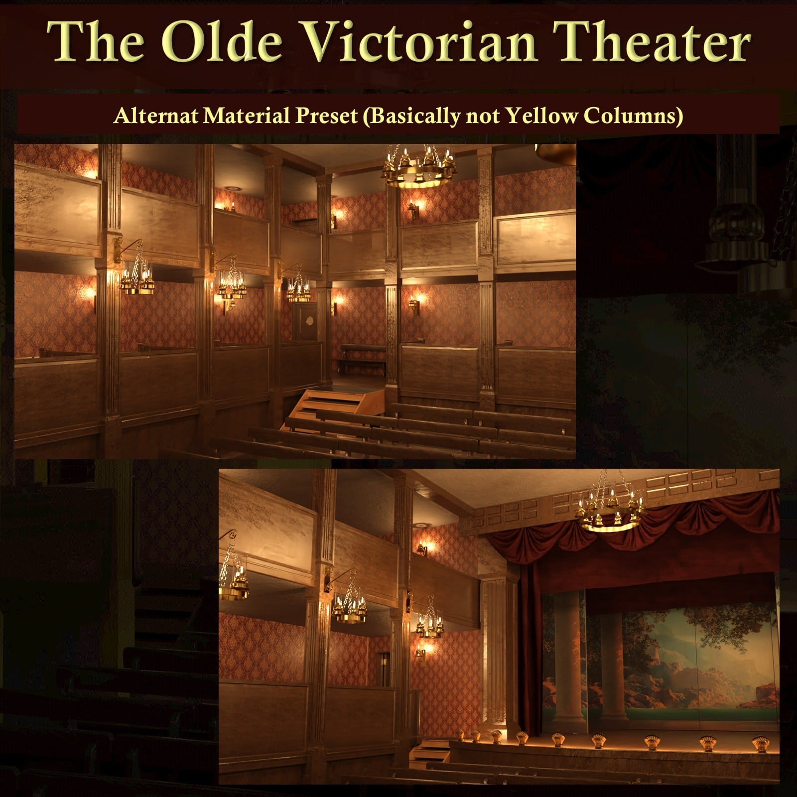 The Olde Victorian Theater | Daz 3D