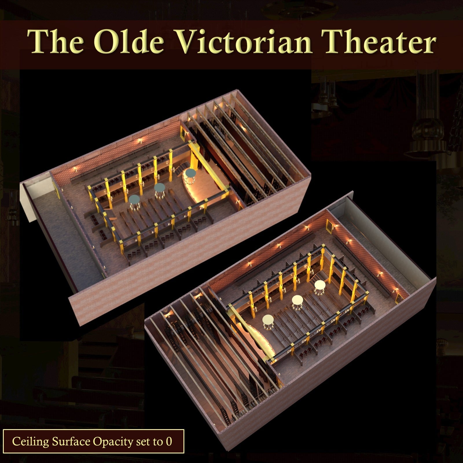 The Olde Victorian Theater | Daz 3D