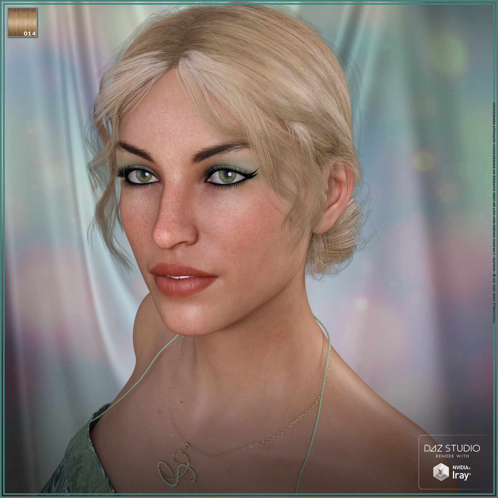 Touchable SP Hair 006 | Daz 3D