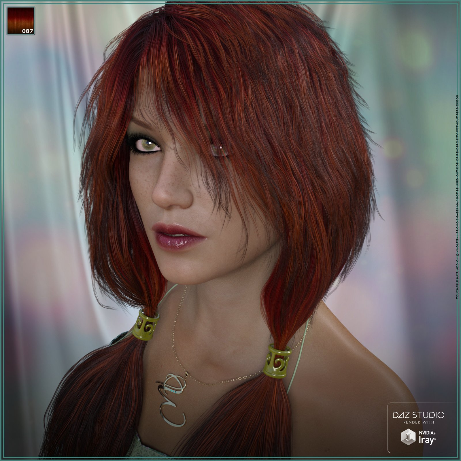 Touchable Wind Warrior | Daz 3D