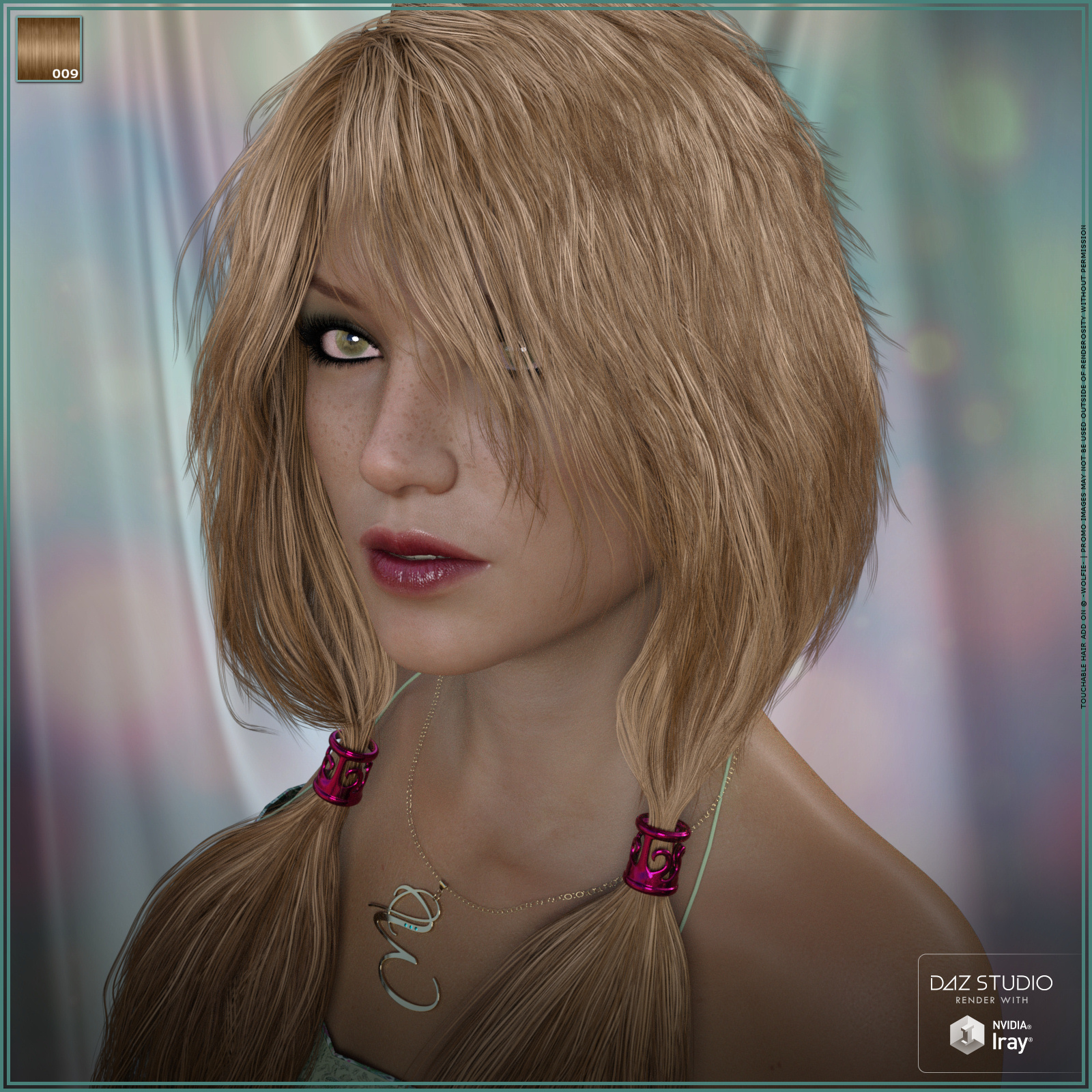 Touchable Wind Warrior | Daz 3D