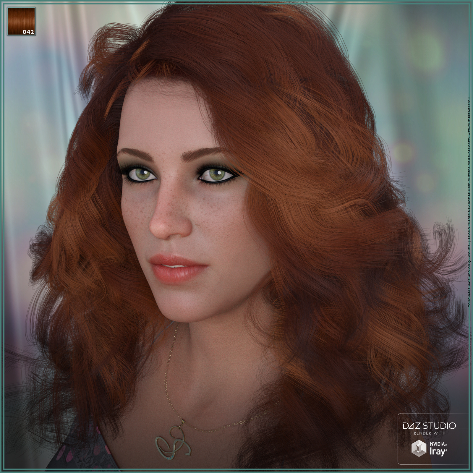 Touchable Soft Curls | Daz 3D