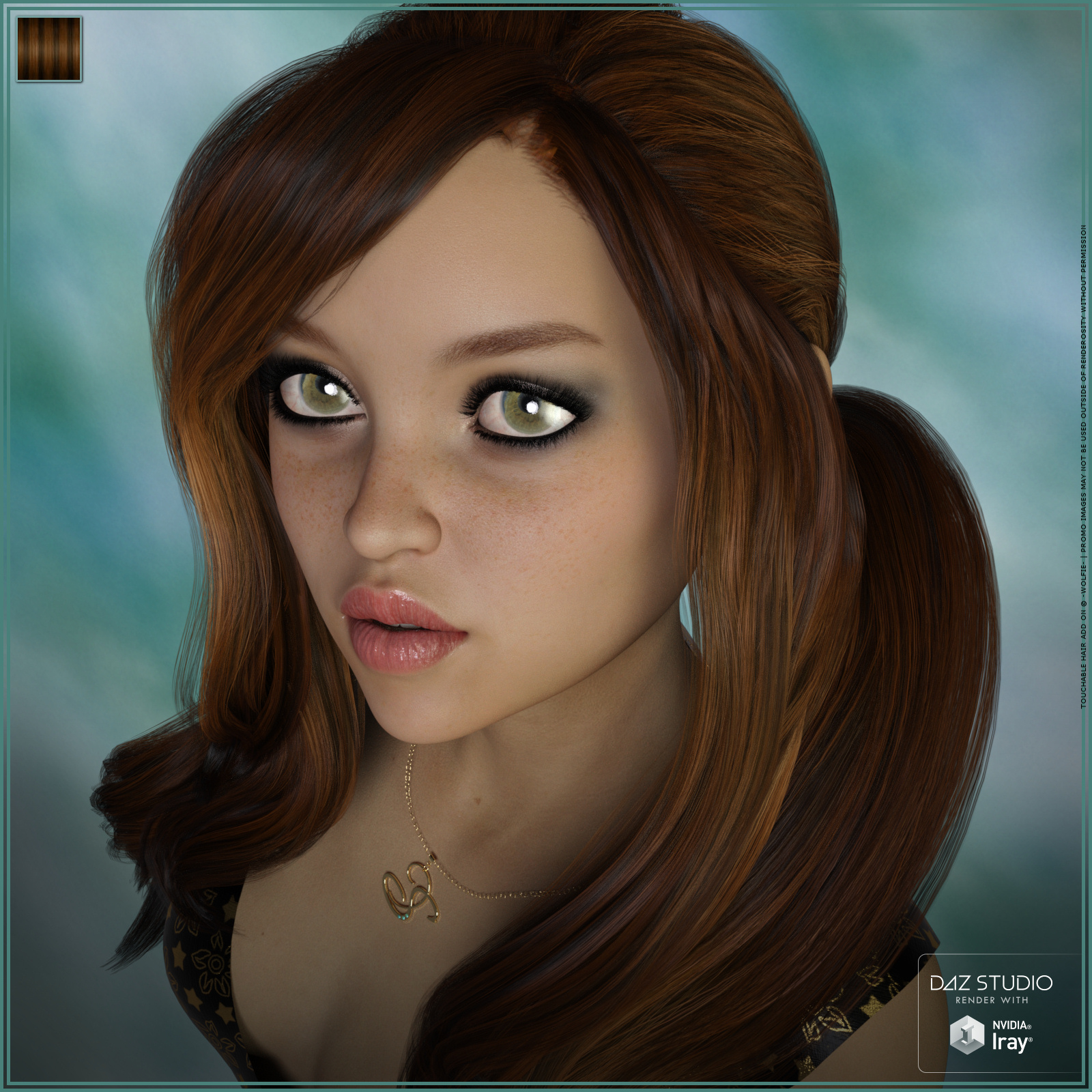 Touchable Sloane | Daz 3D