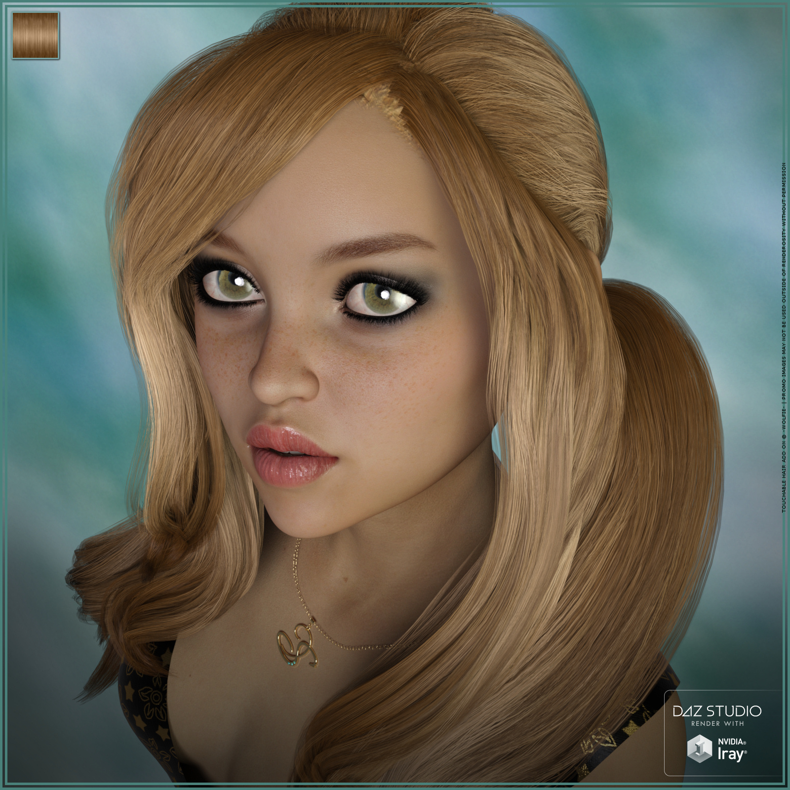 Touchable Sloane | Daz 3D