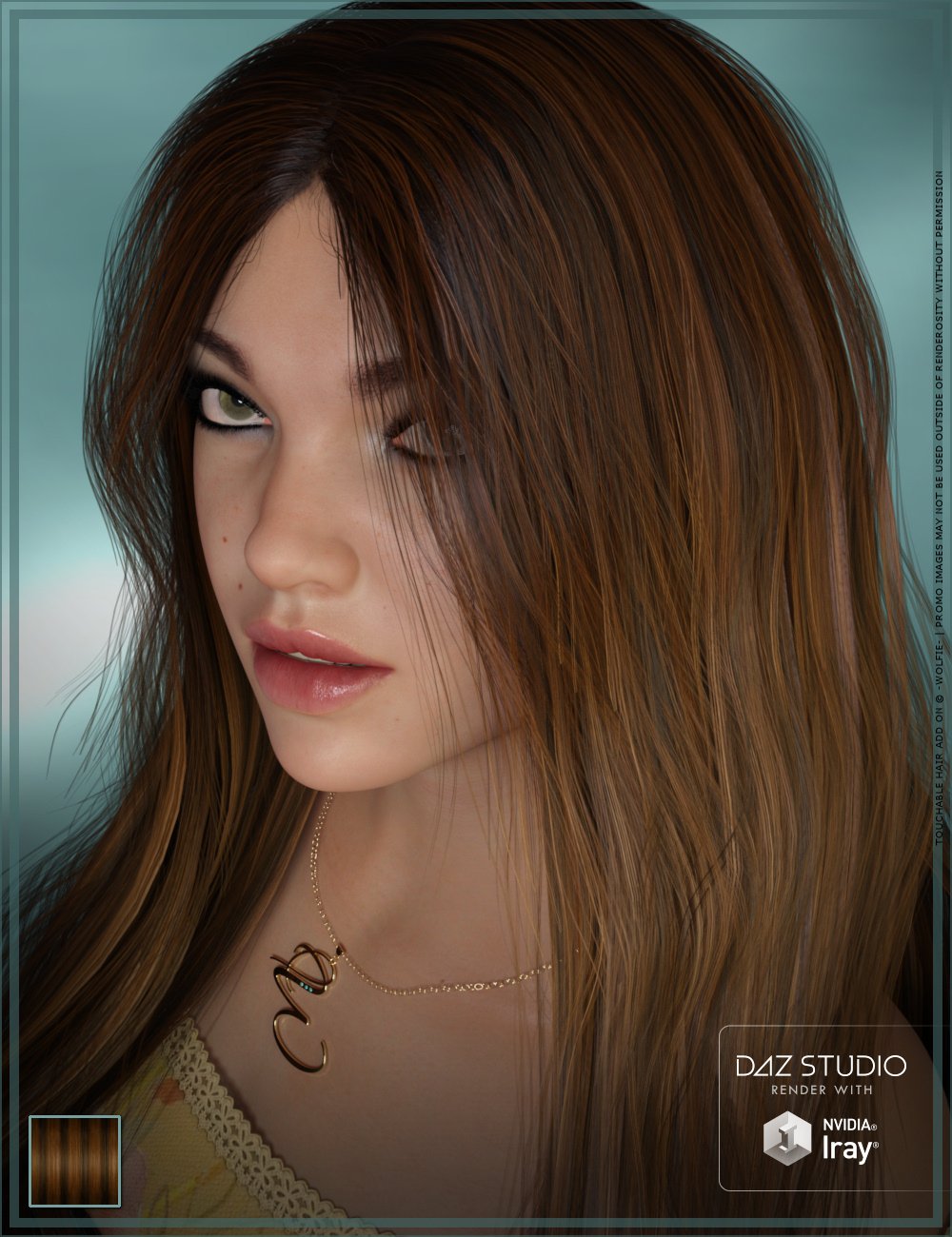 Touchable Wild Wind | Daz 3D