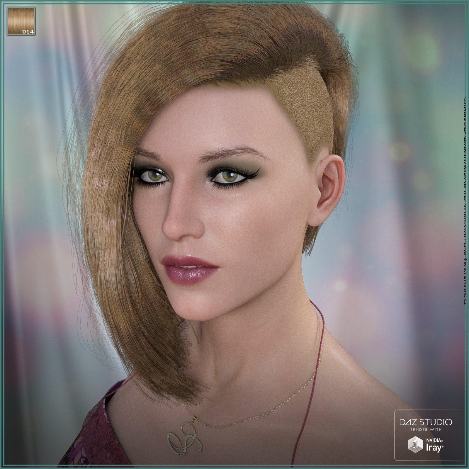 Touchable Side Bob | Daz 3D