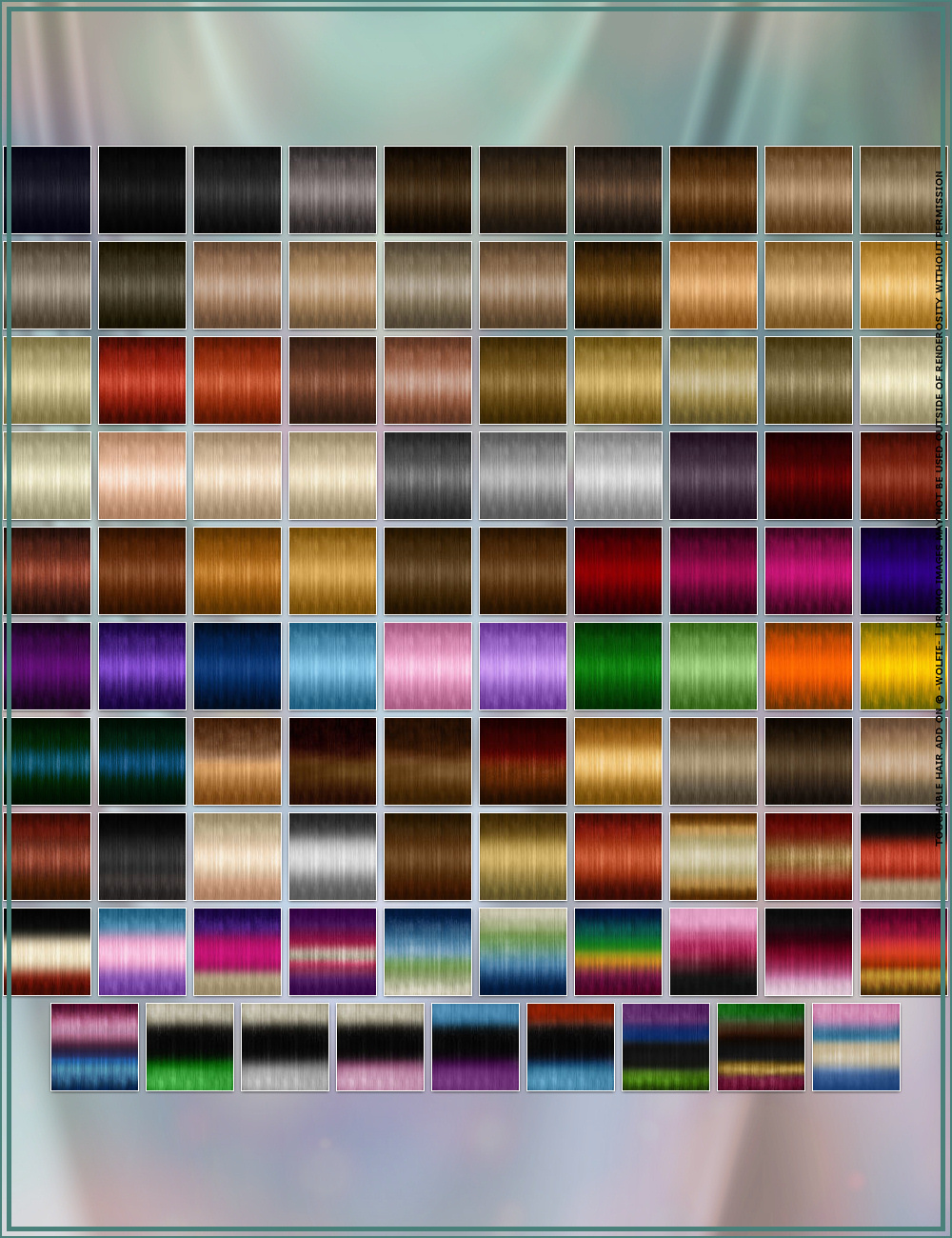 Touchable Side Bob | Daz 3D