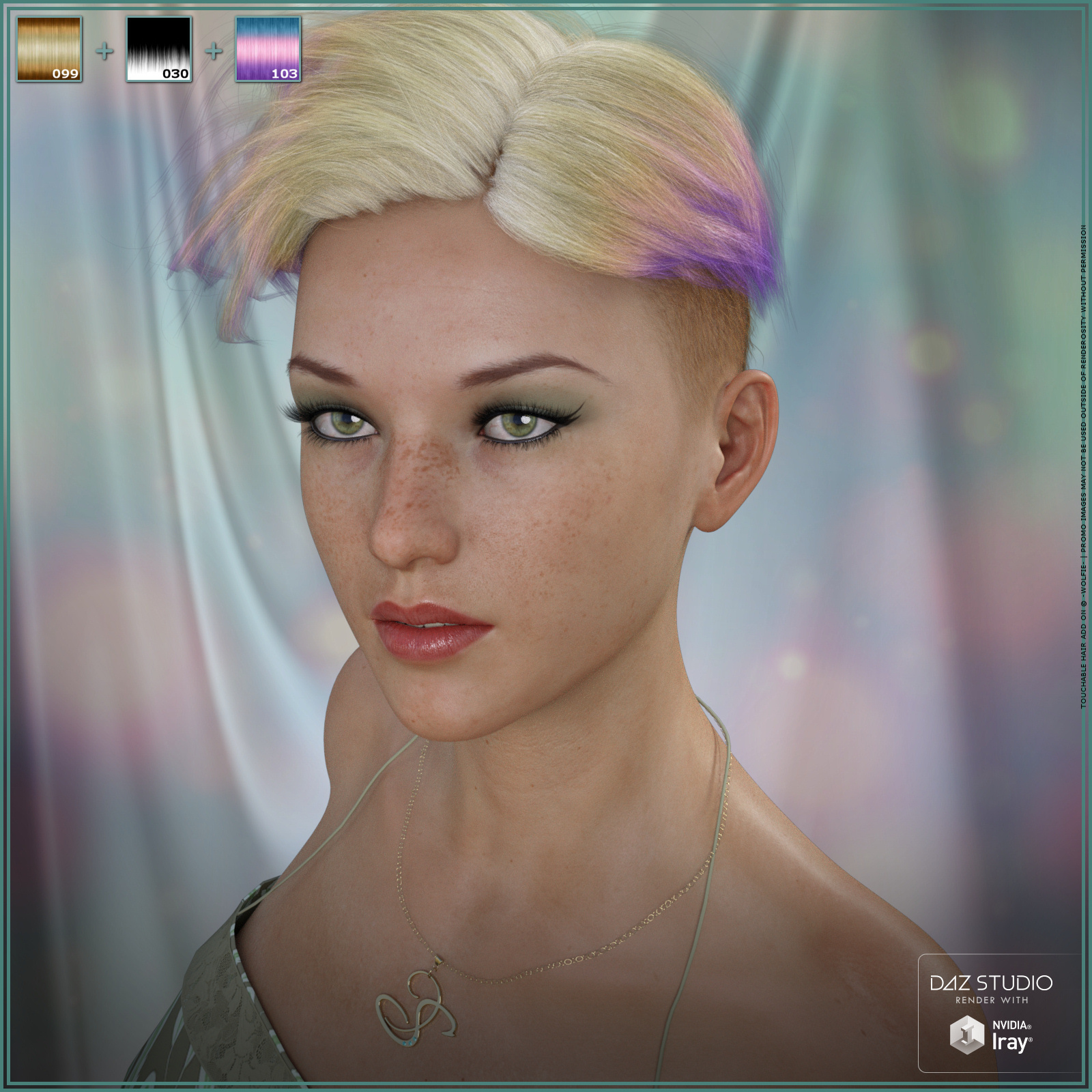 Touchable Short Fade | Daz 3D