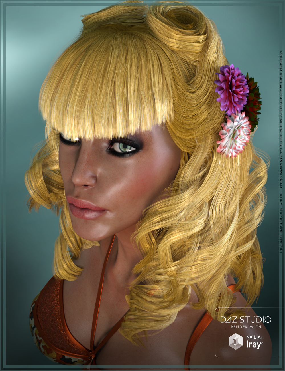 Touchable Sheridan | Daz 3D