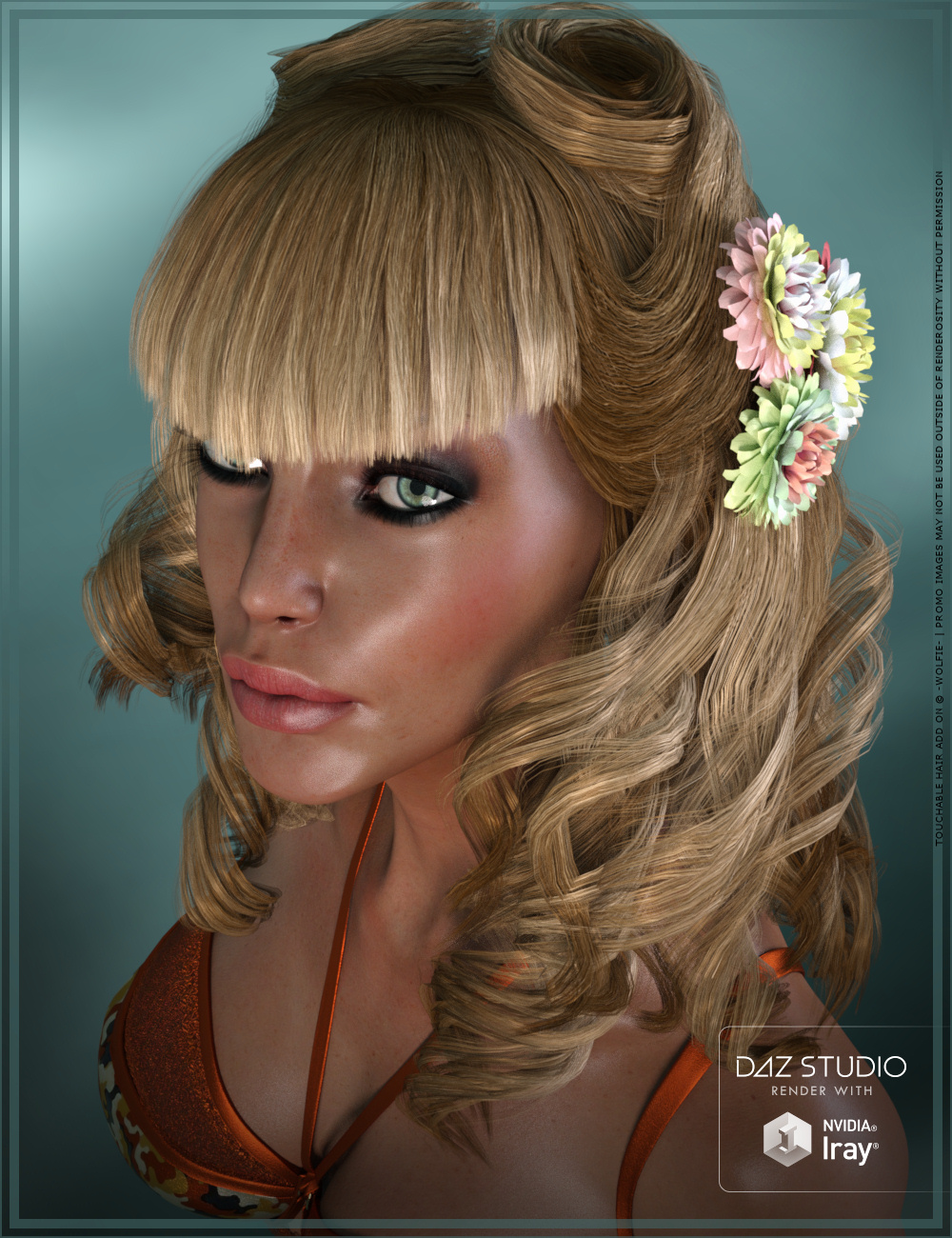 Touchable Sheridan | Daz 3D