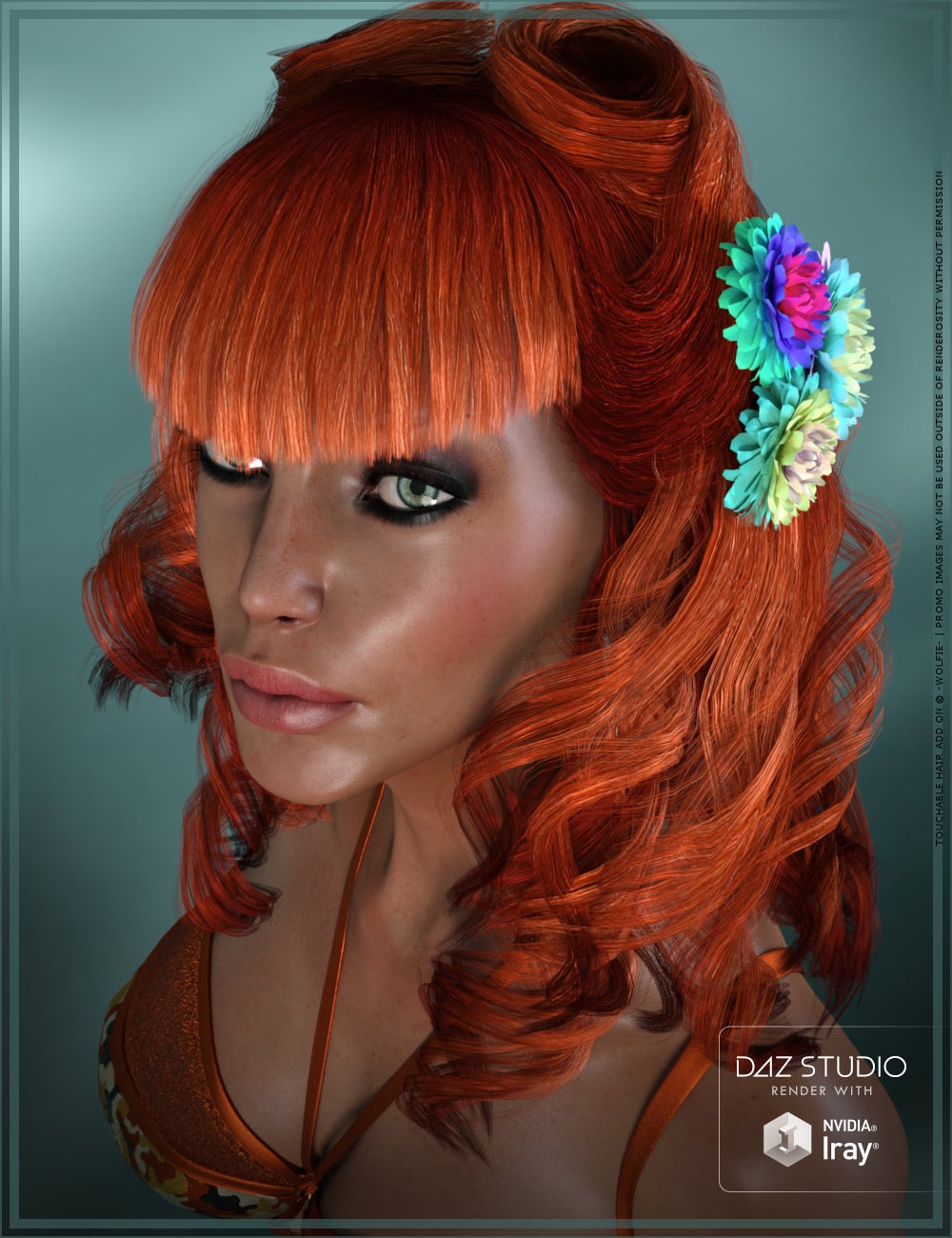 Touchable Sheridan | Daz 3D
