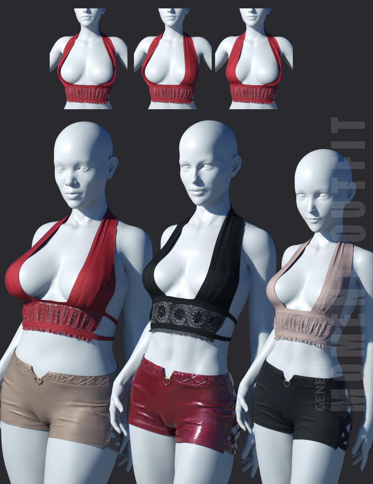 Dforce Moment Outfit For Genesis 8 And 8 1f Daz 3d