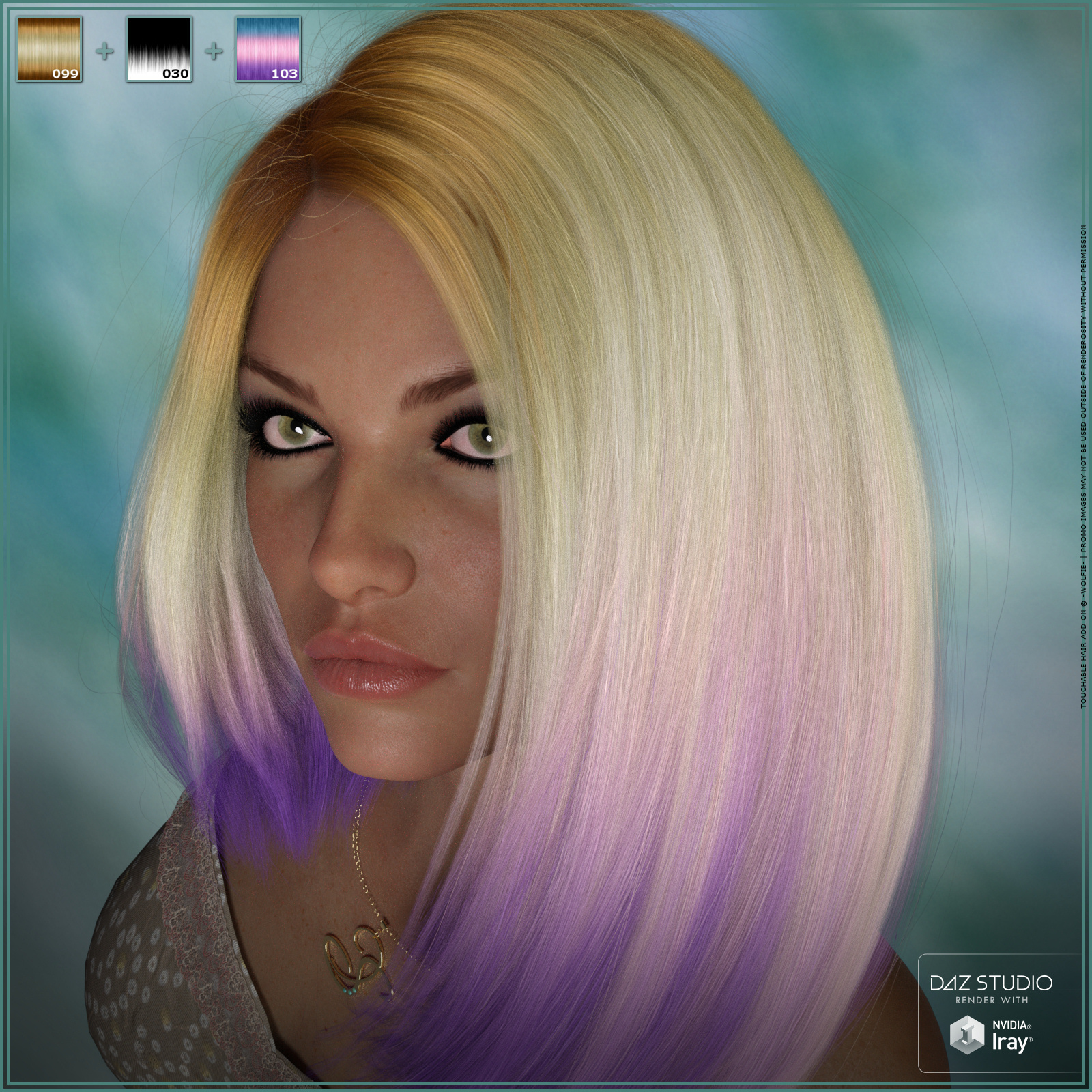 Touchable Sara | Daz 3D