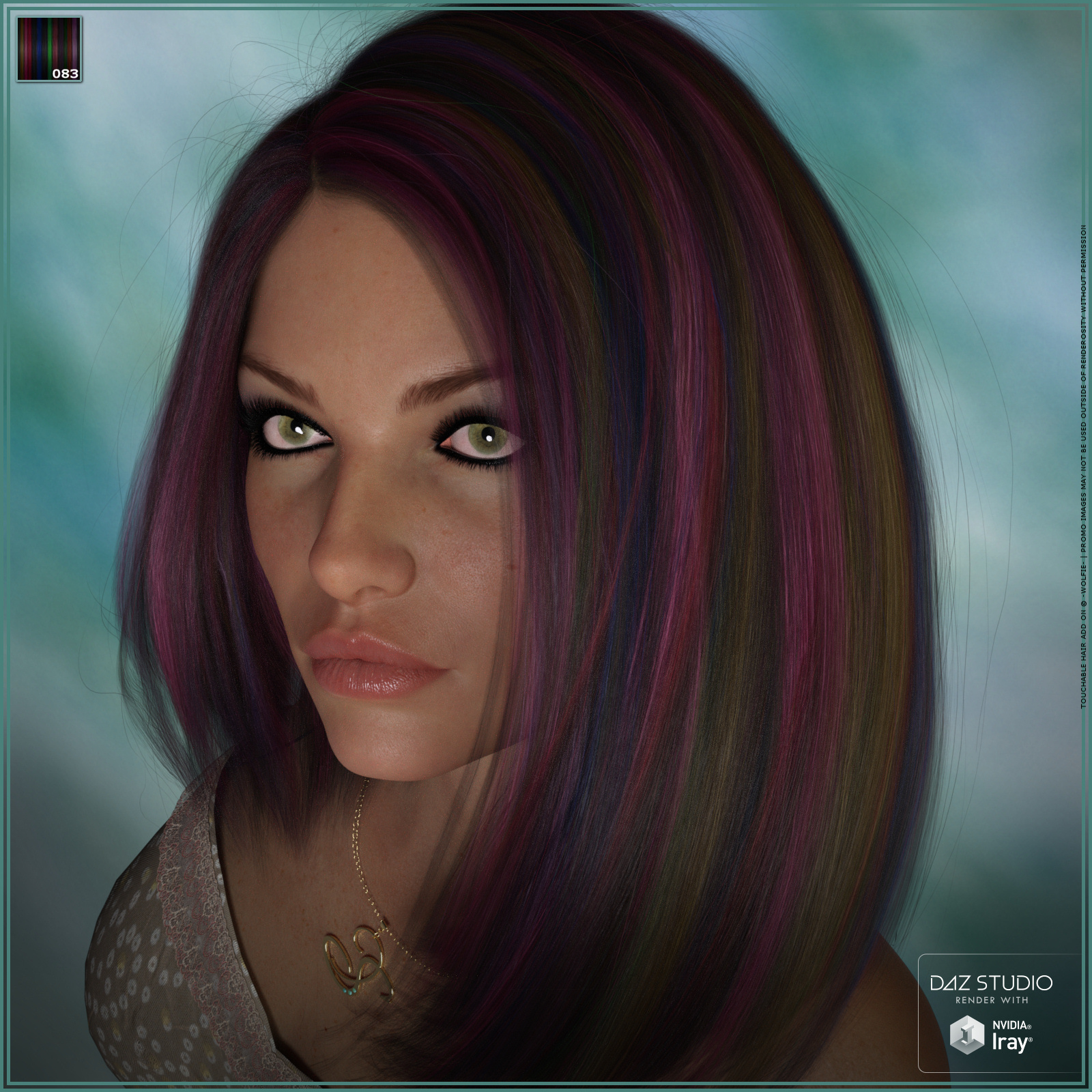 Touchable Sara | Daz 3D