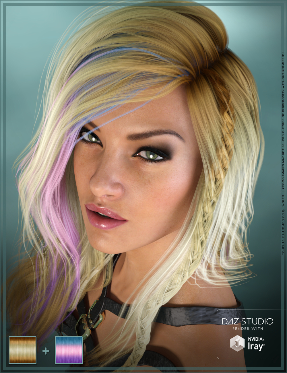 Touchable Sapphire | Daz 3D