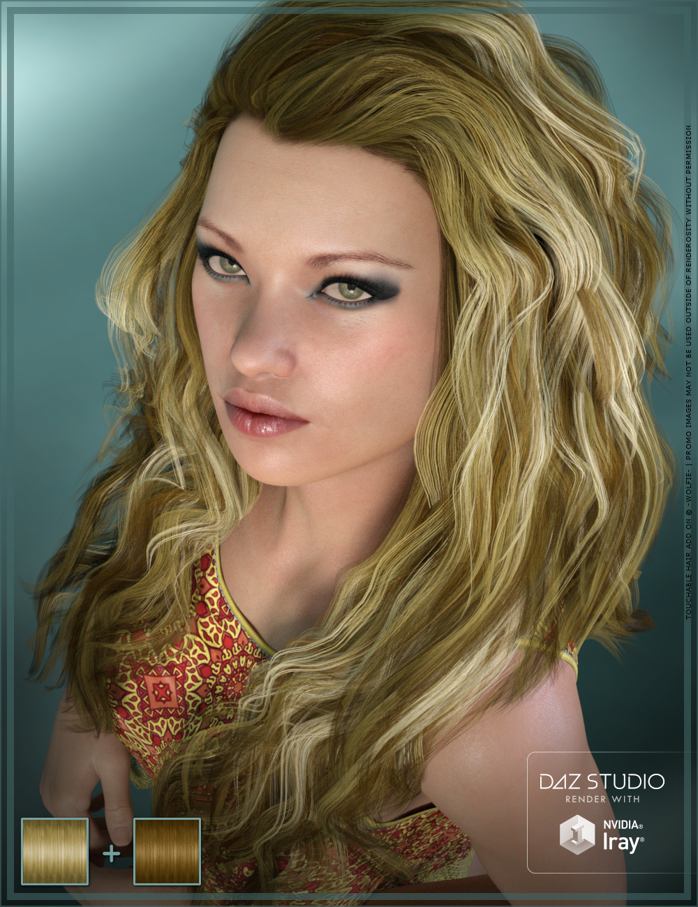 Touchable Whitney | Daz 3D