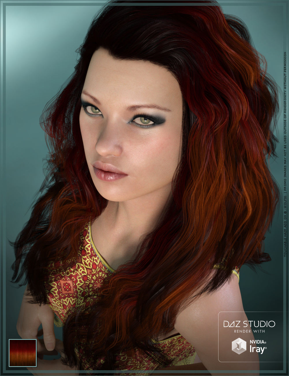 Touchable Whitney | Daz 3D