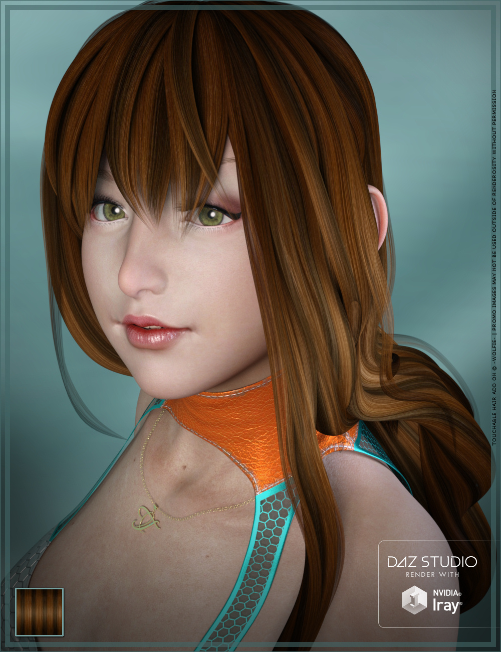 Touchable Sakura Anime Long Daz 3d