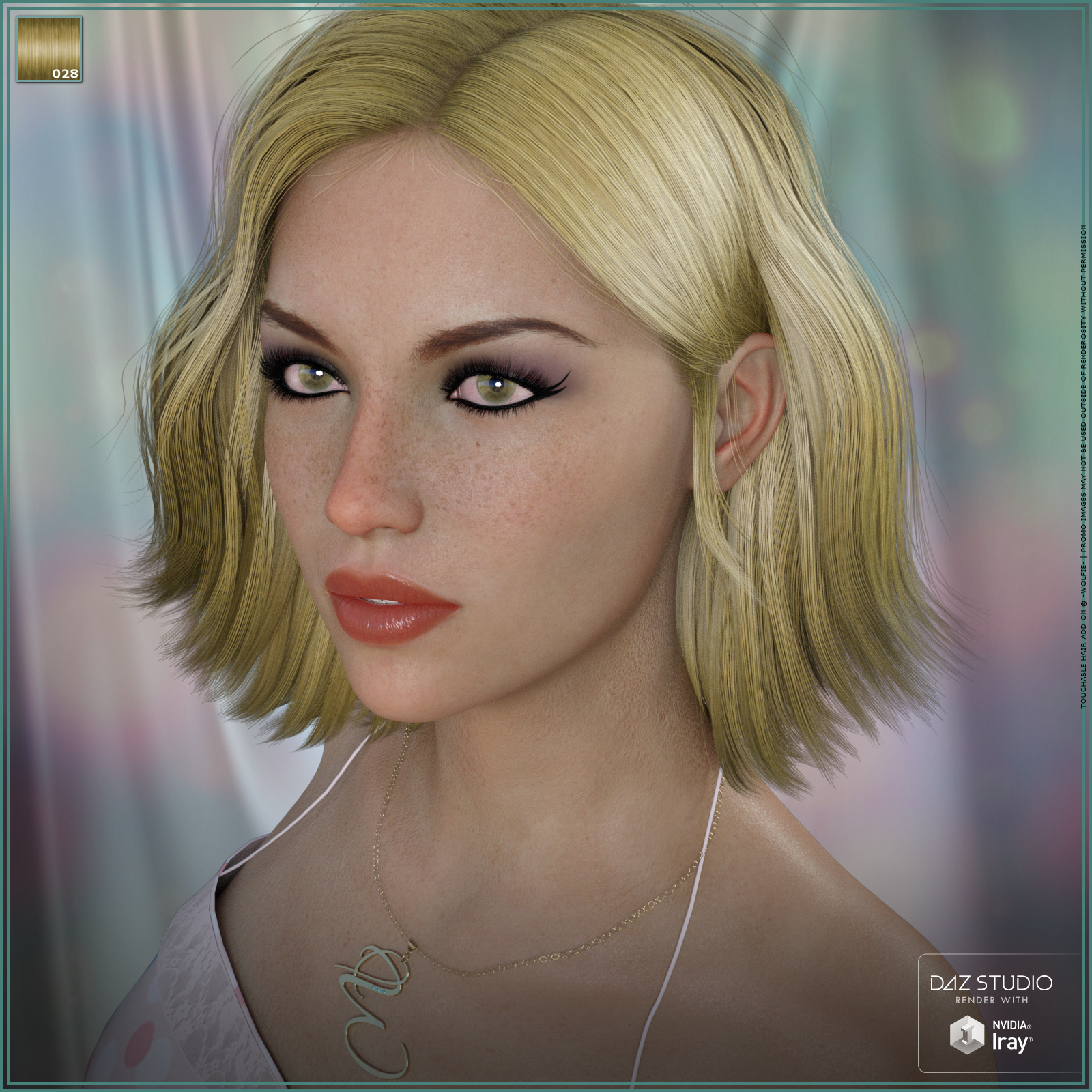 Touchable Wavy Bob | Daz 3D
