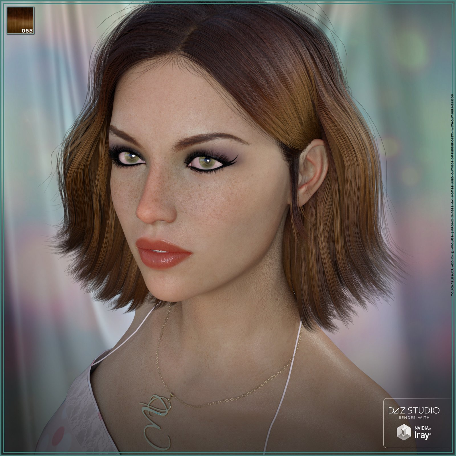 Touchable Wavy Bob | Daz 3D