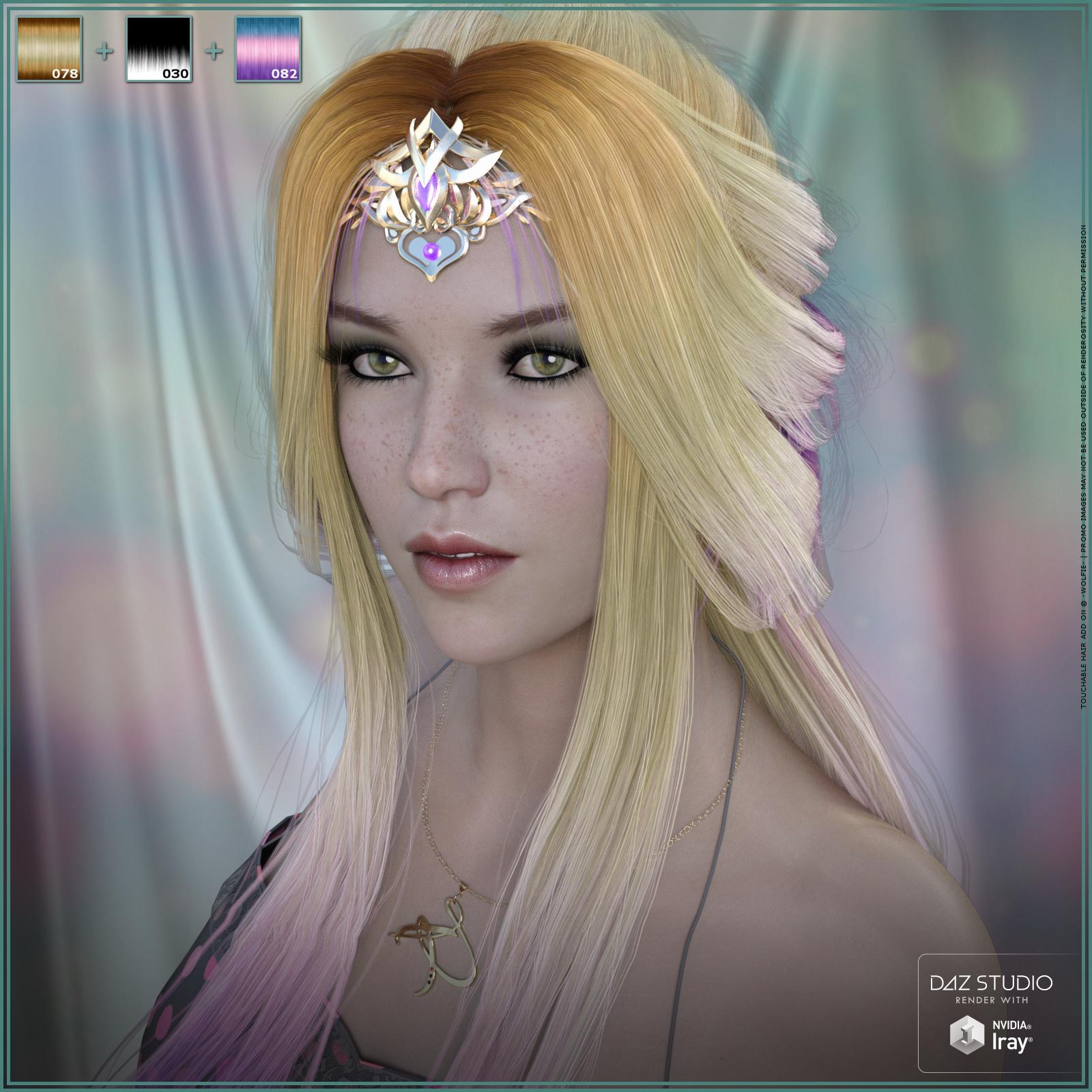 Touchable Ruyun | Daz 3D