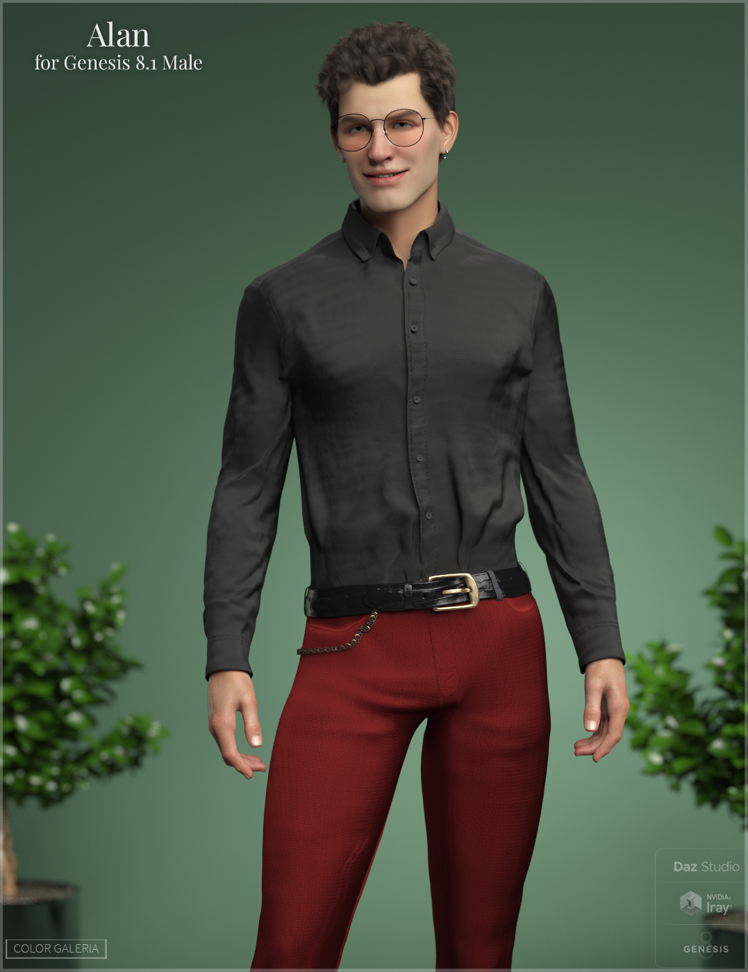 CGI Alan for Genesis 8.1 Male | Daz 3D