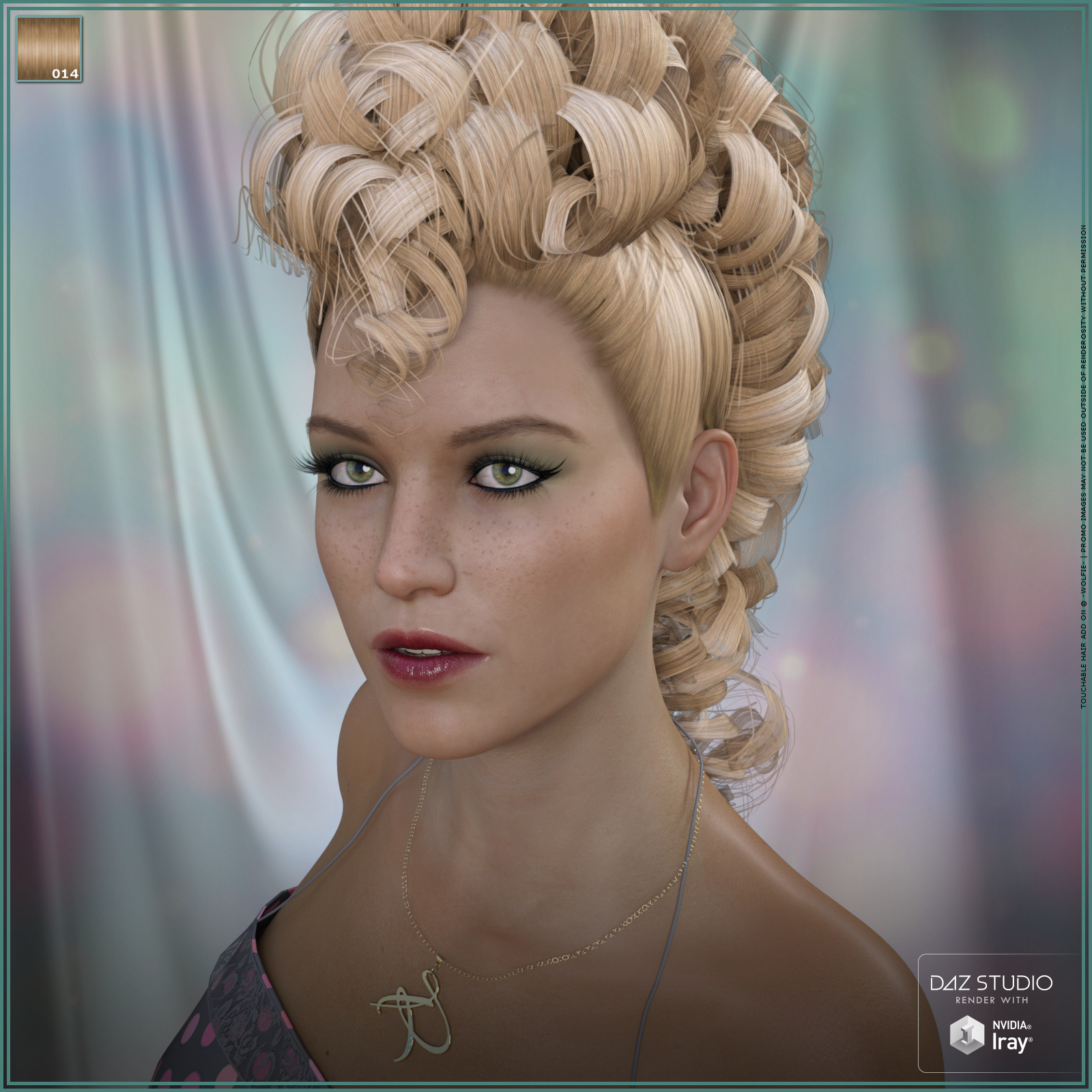 Touchable Roxana | Daz 3D