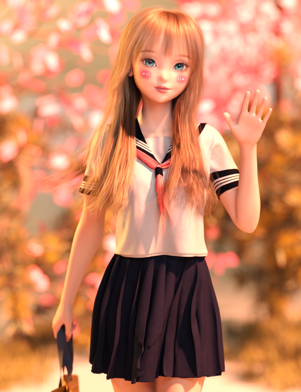 CHB Ruby and Expressions for Genesis 9 | Daz 3D