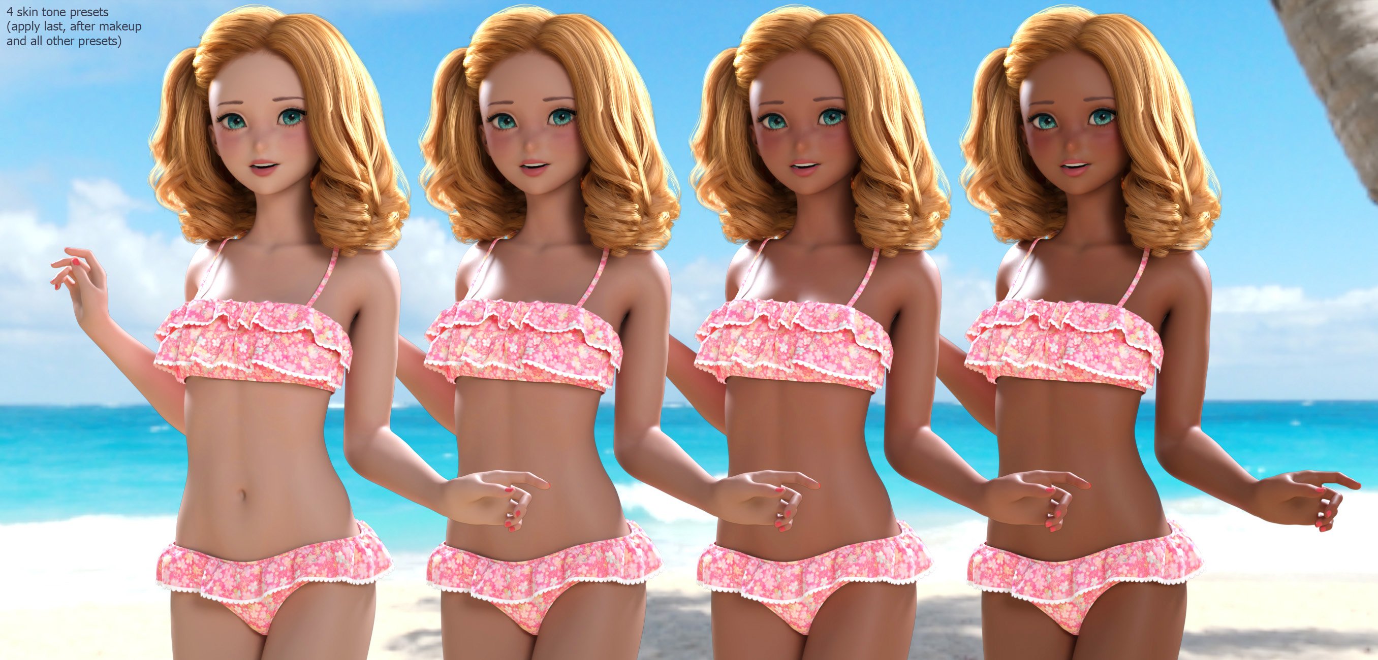 CHB Ruby and Expressions for Genesis 9 | Daz 3D