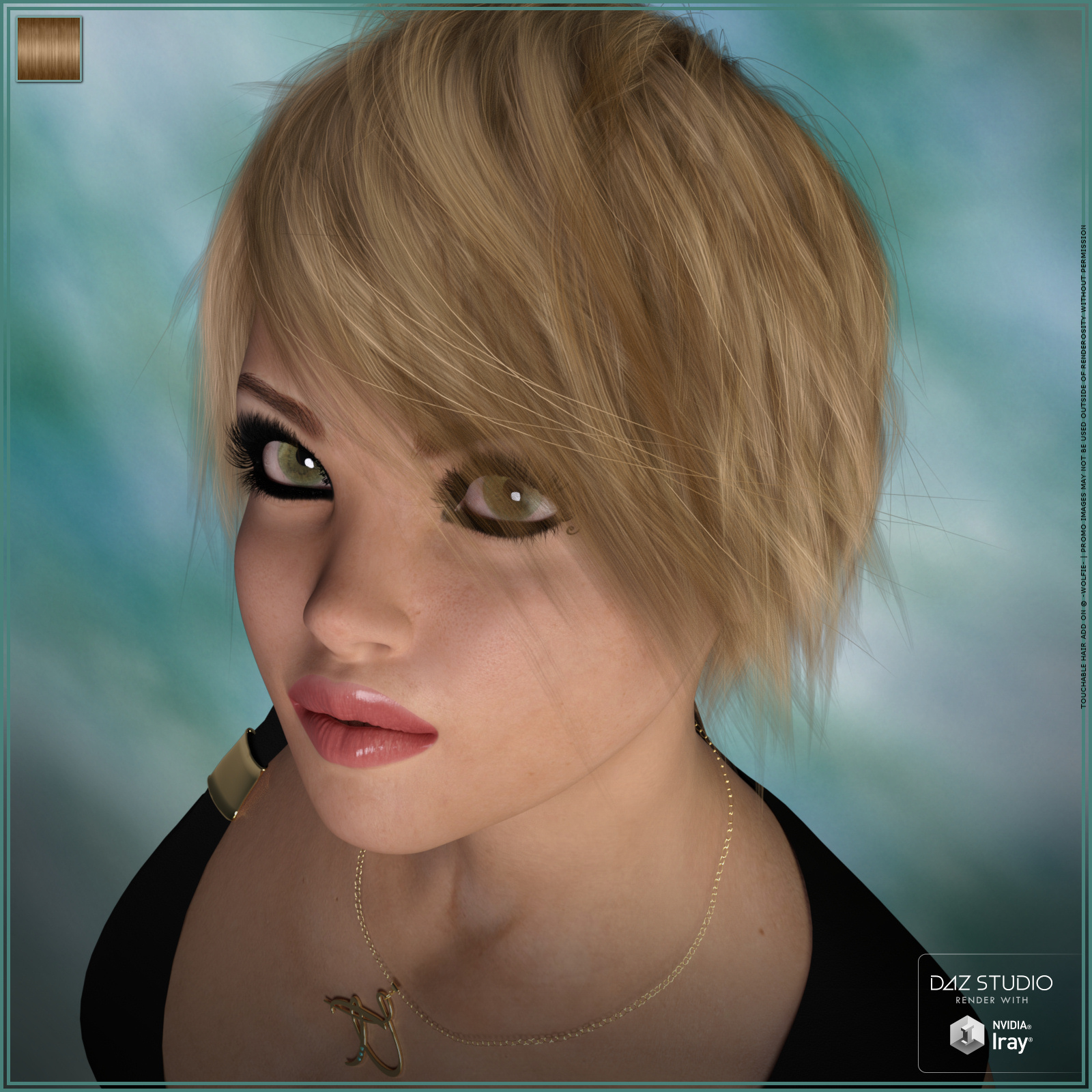 Touchable Rose | Daz 3D